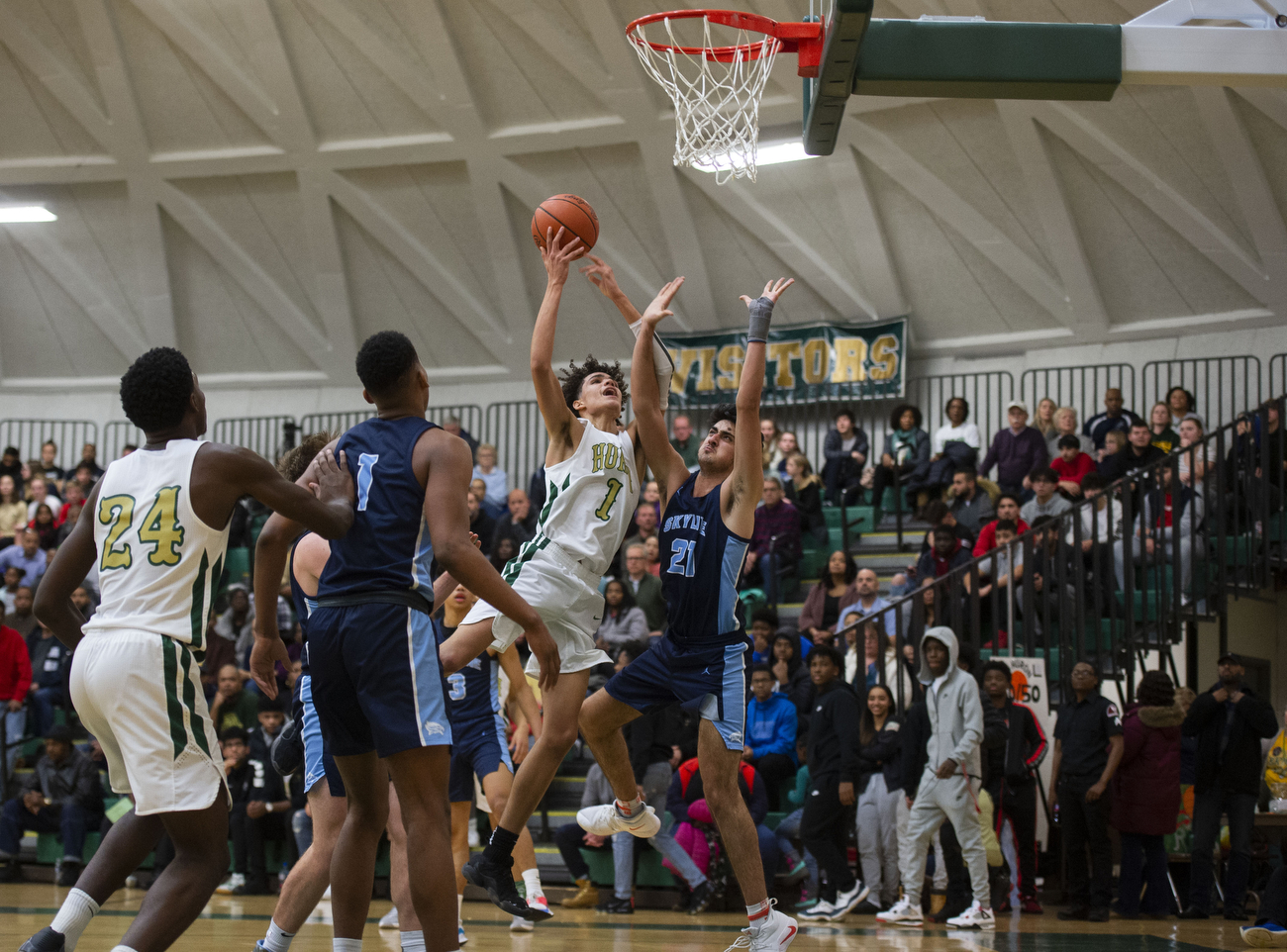 Boys basketball Huron vs. Skyline - mlive.com