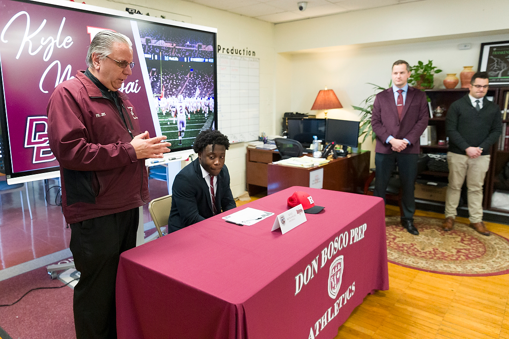 Don Bosco Prep's Kyle Monangai Signs to Rutgers - nj.com