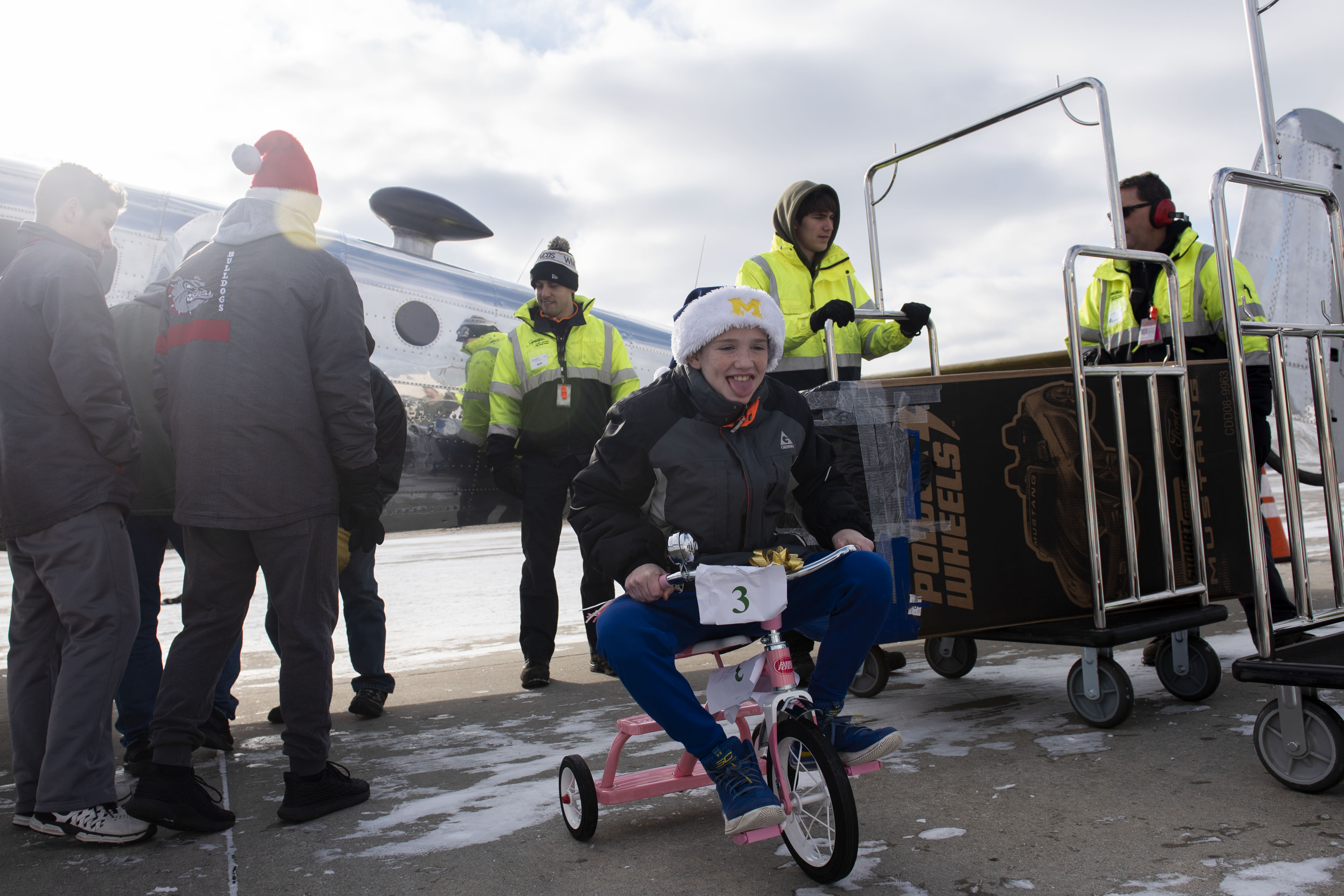 Operation Good Cheer gifts land at airport - mlive.com