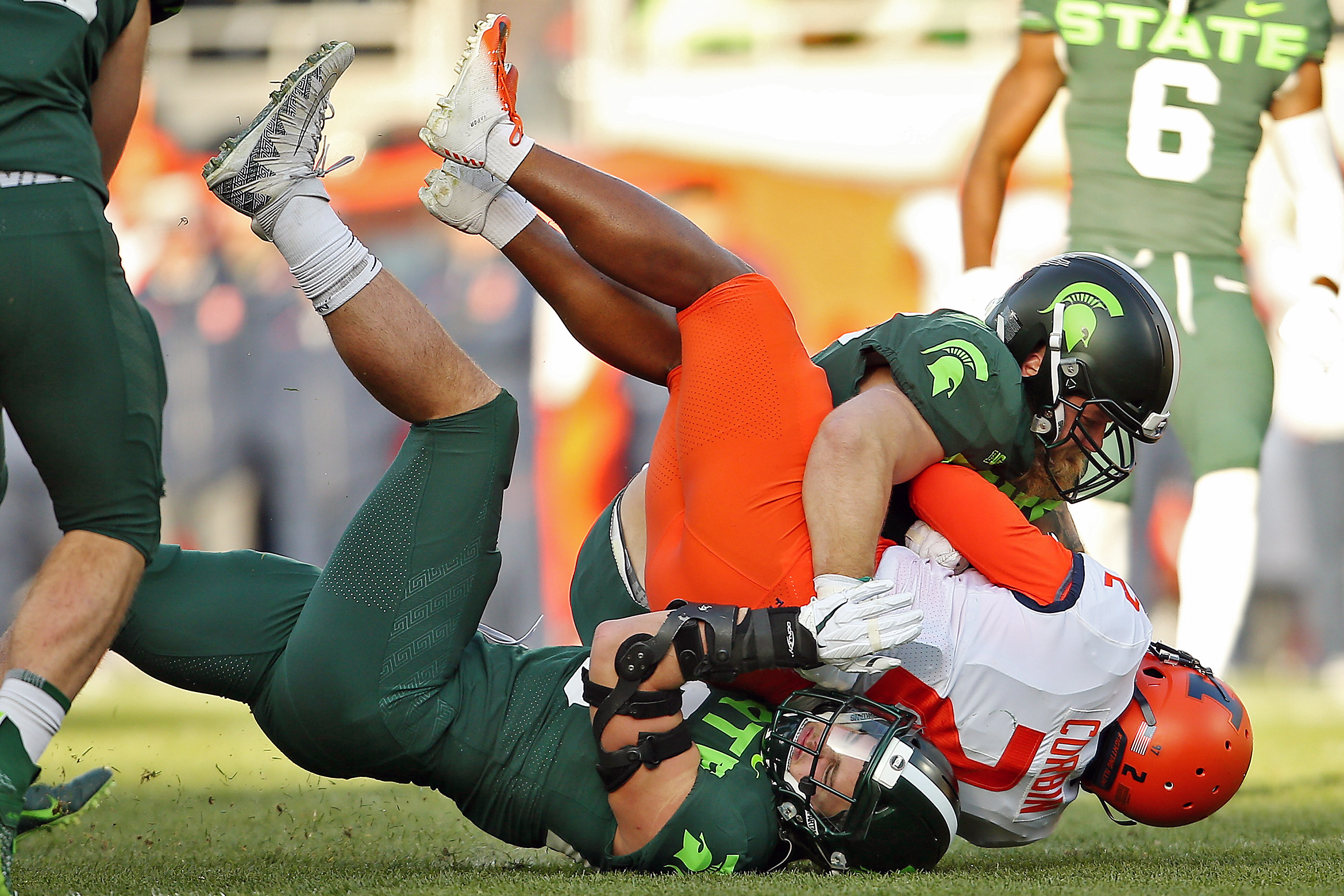 College football: Michigan State vs. Illinois - November 9, 2019 ...