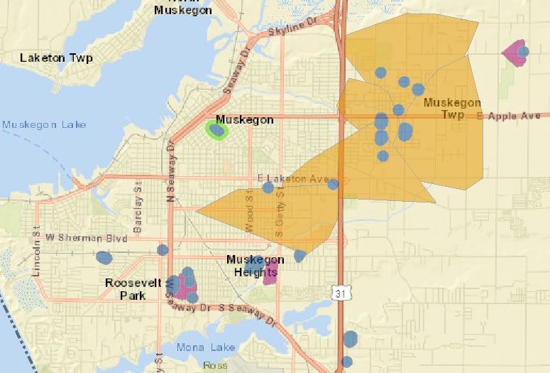 Storms down trees, knock out power for thousands across Muskegon County ...
