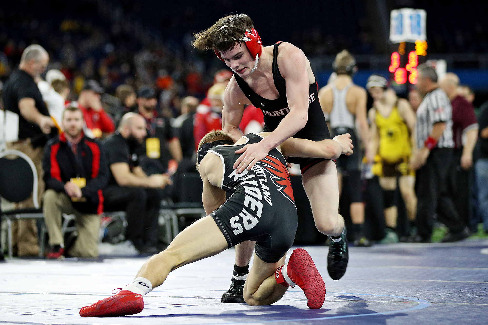 MHSAA Individual Wrestling Division 3 First Round - March 6, 2020 ...