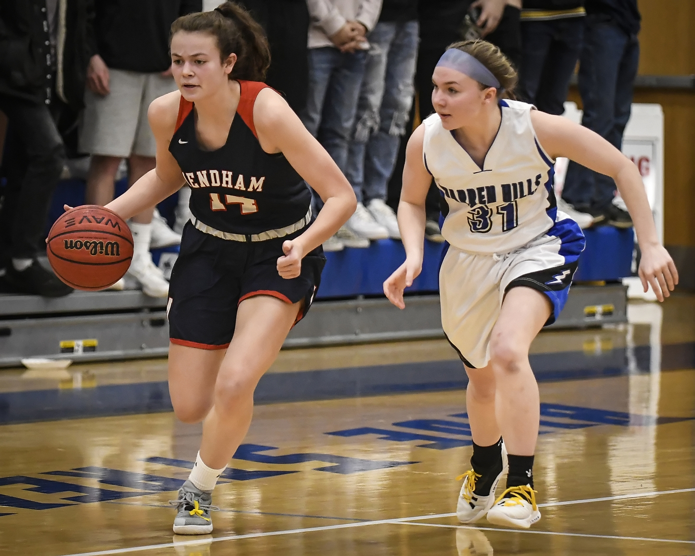 Girls Basketball: Warren Hills vs. Mendham in the NJSIAA North 2 Group ...
