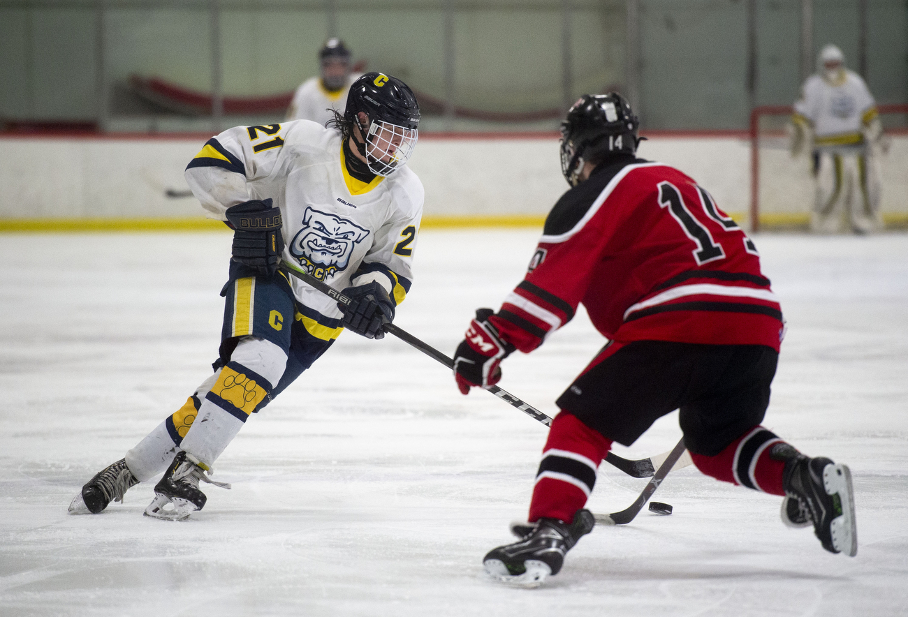 Chelsea vs. Livonia Churchill hockey - mlive.com