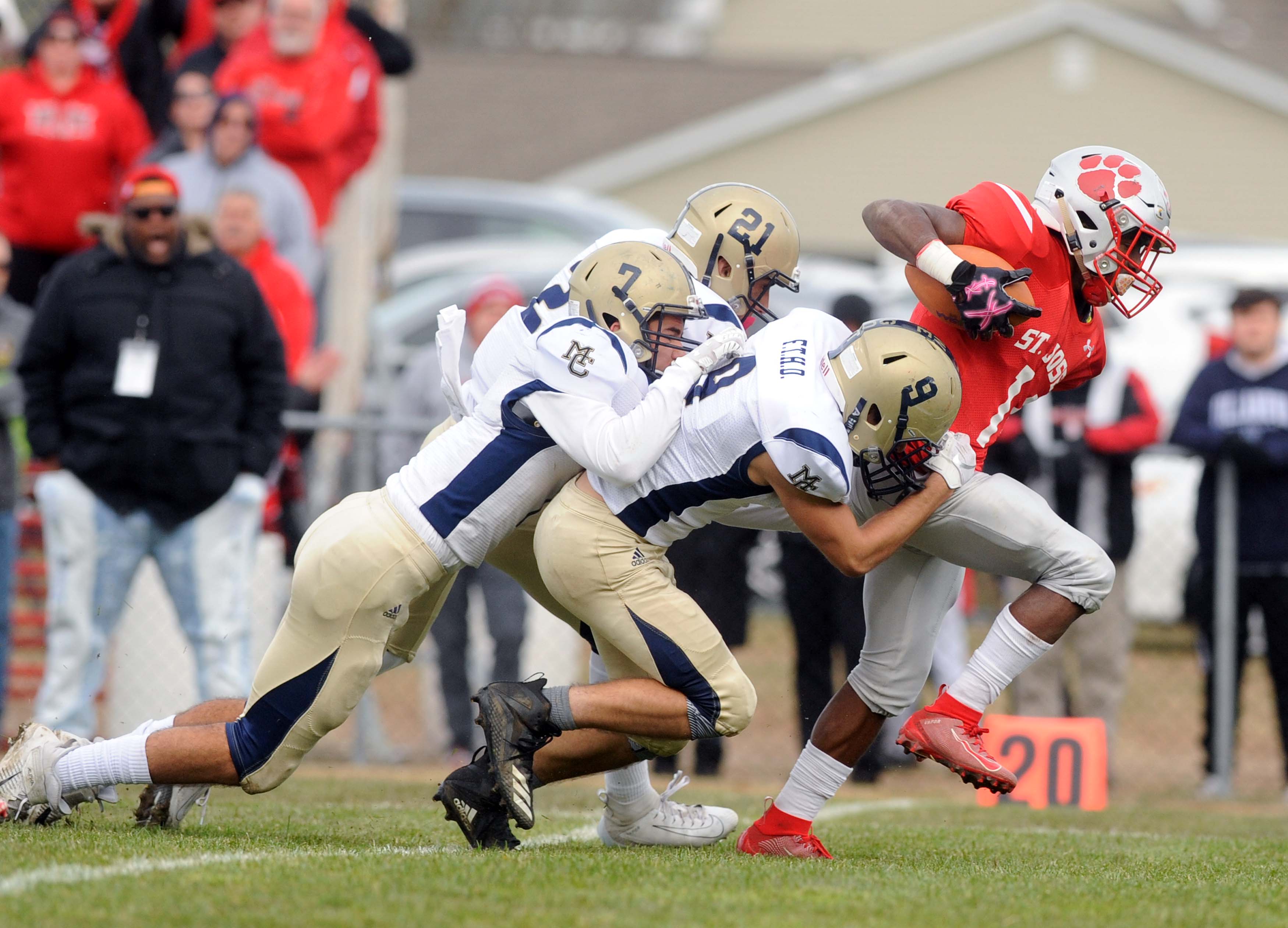 Non-public group 2 semifinal game Morris Catholic at St. Joe's ...