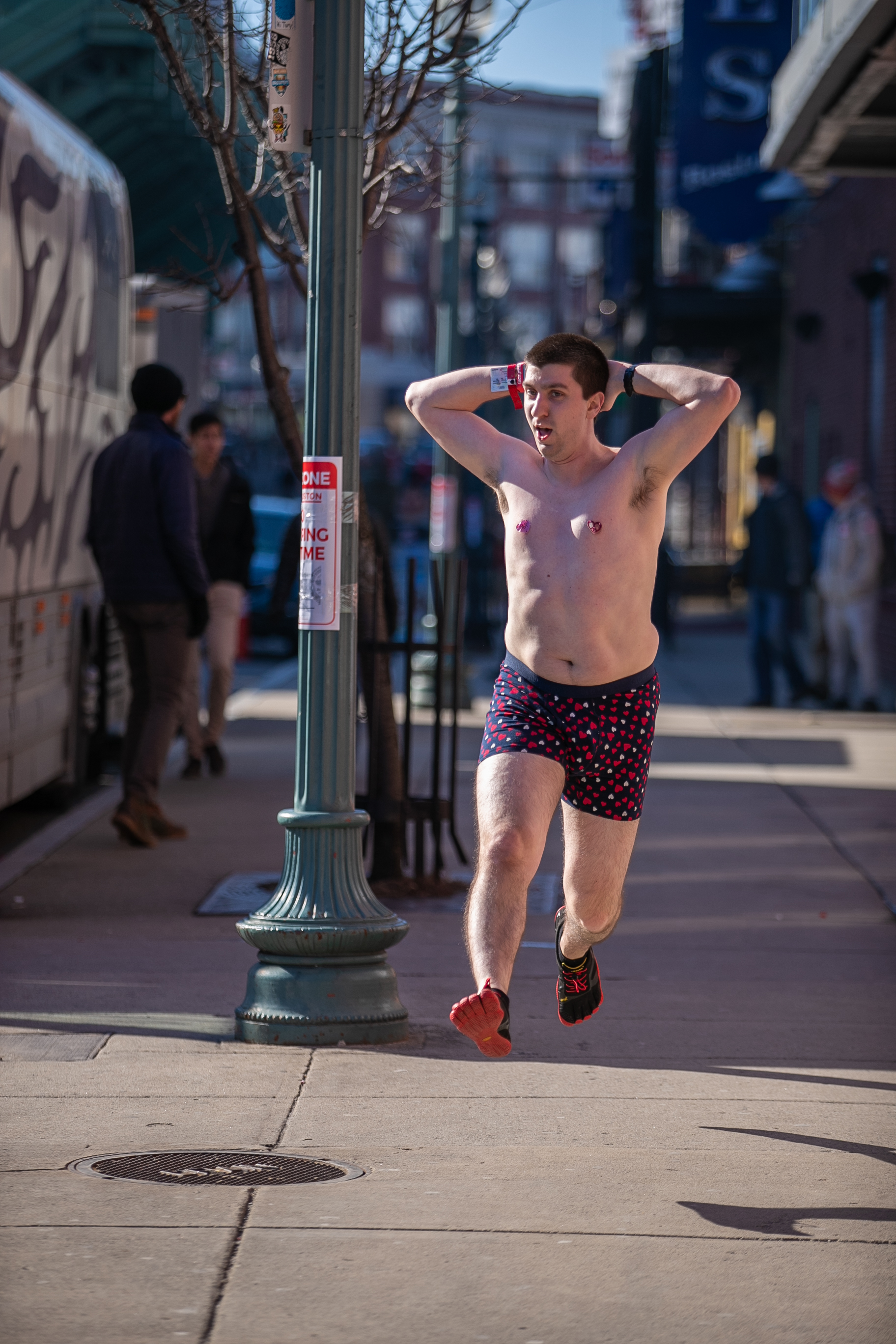 Cupid's Charity Undie Run streaks through Boston city streets ...