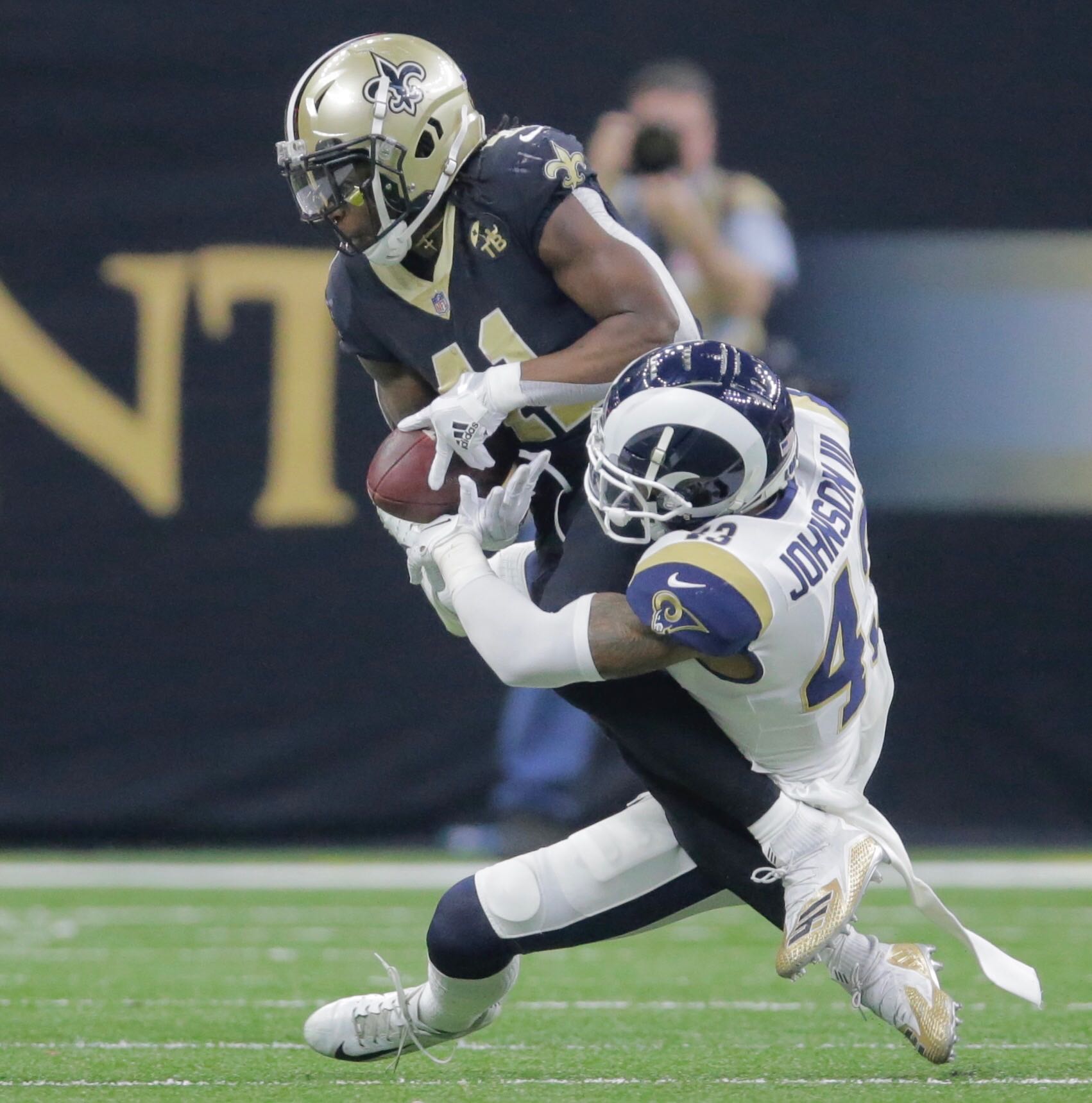 New Orleans Saints vs. Los Angeles Rams in NFC Championship in New ...