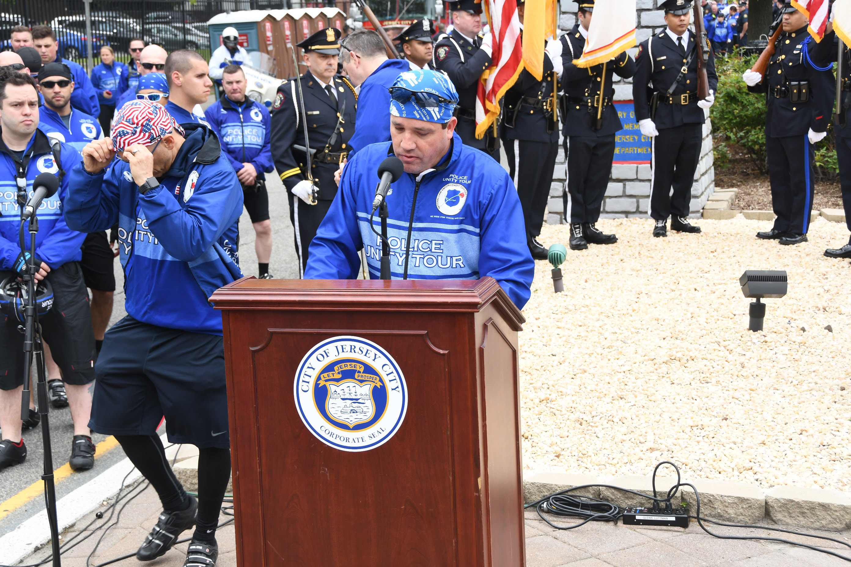 Jersey City cops kick off Police Unity Tour - nj.com