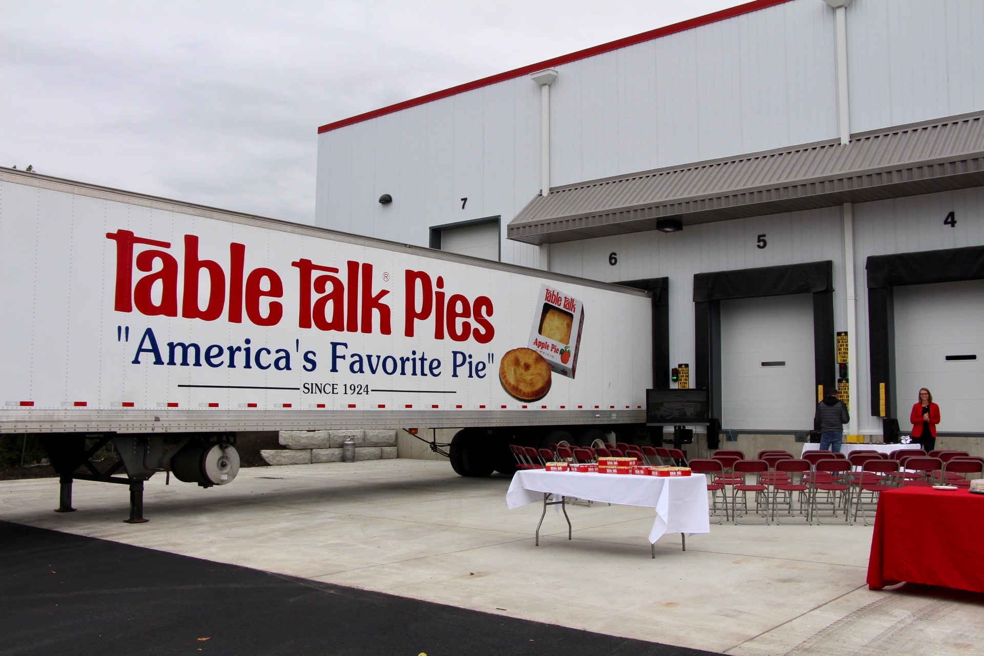 Table Talk Pies unveils new cold storage warehouse - masslive.com