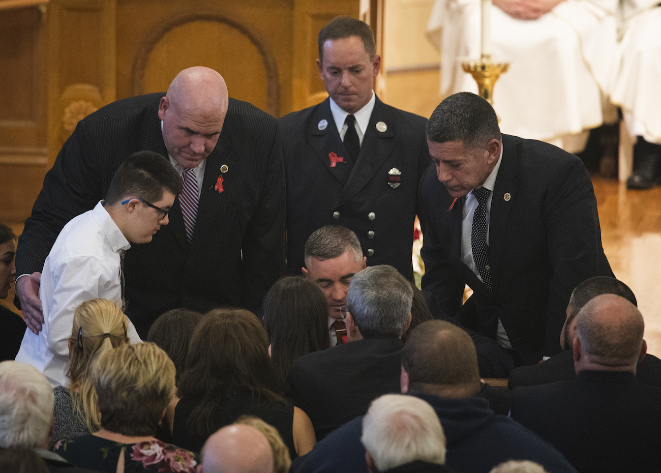 Funeral of Worcester Fire Lt. Jason Menard - masslive.com