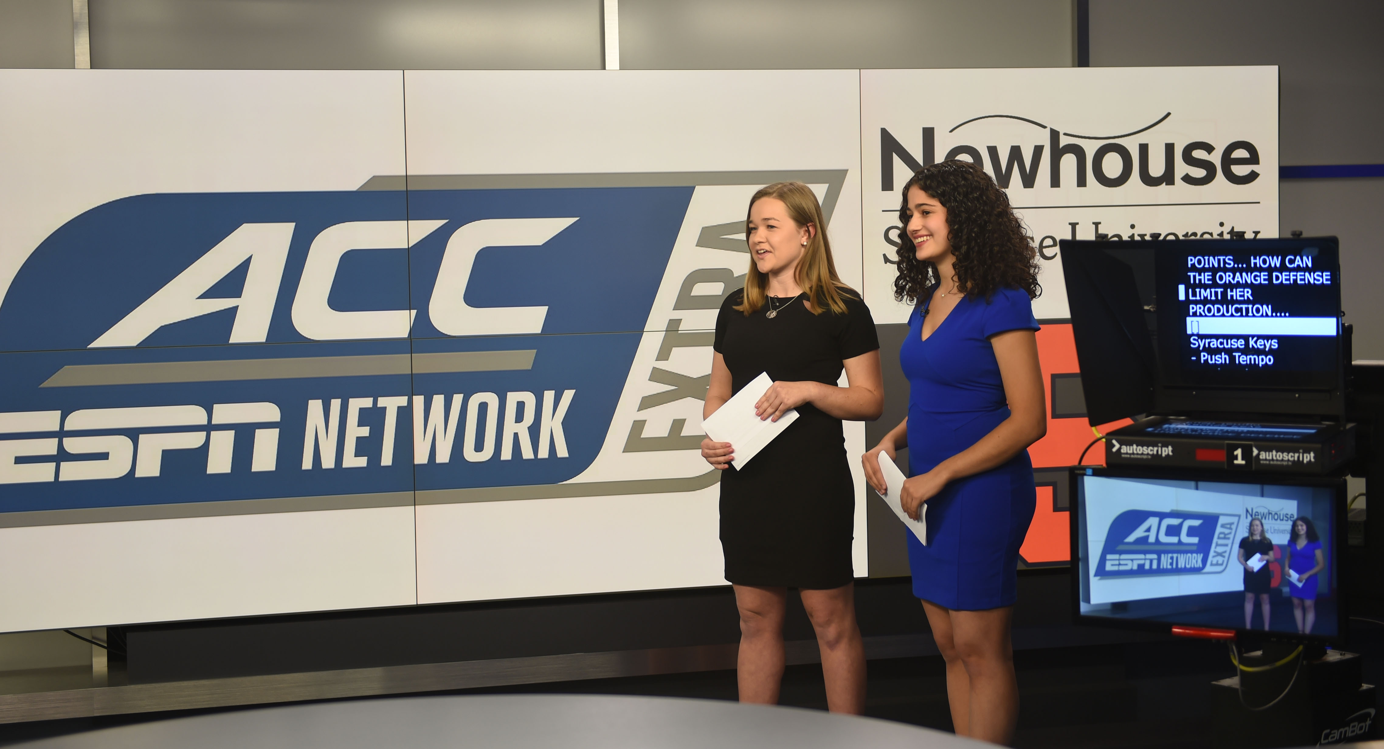 Women led ACCNX broadcast team for Syracuse Women's basketball vs ...