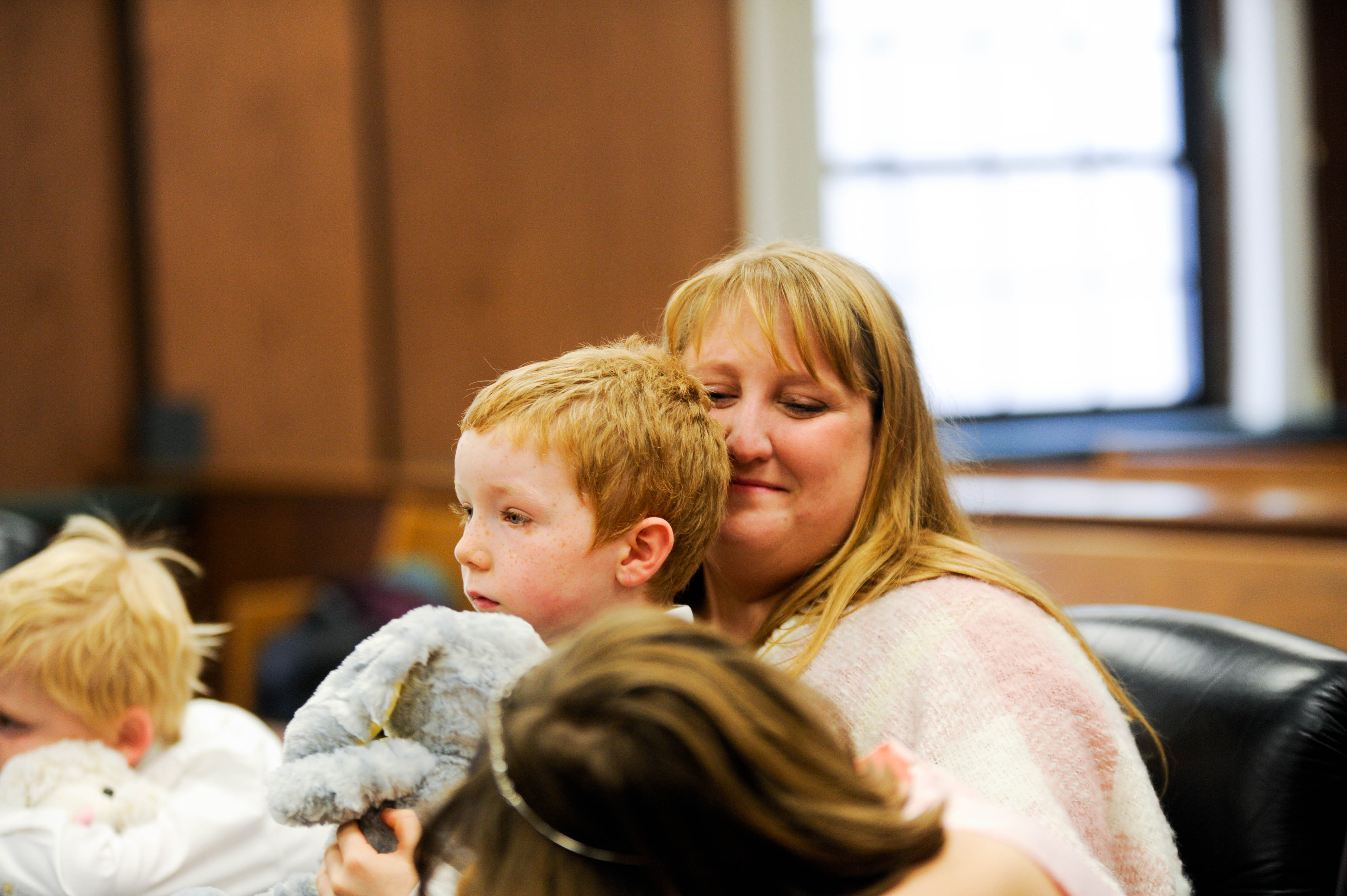 Adoption day at the Jackson County Courthouse - mlive.com