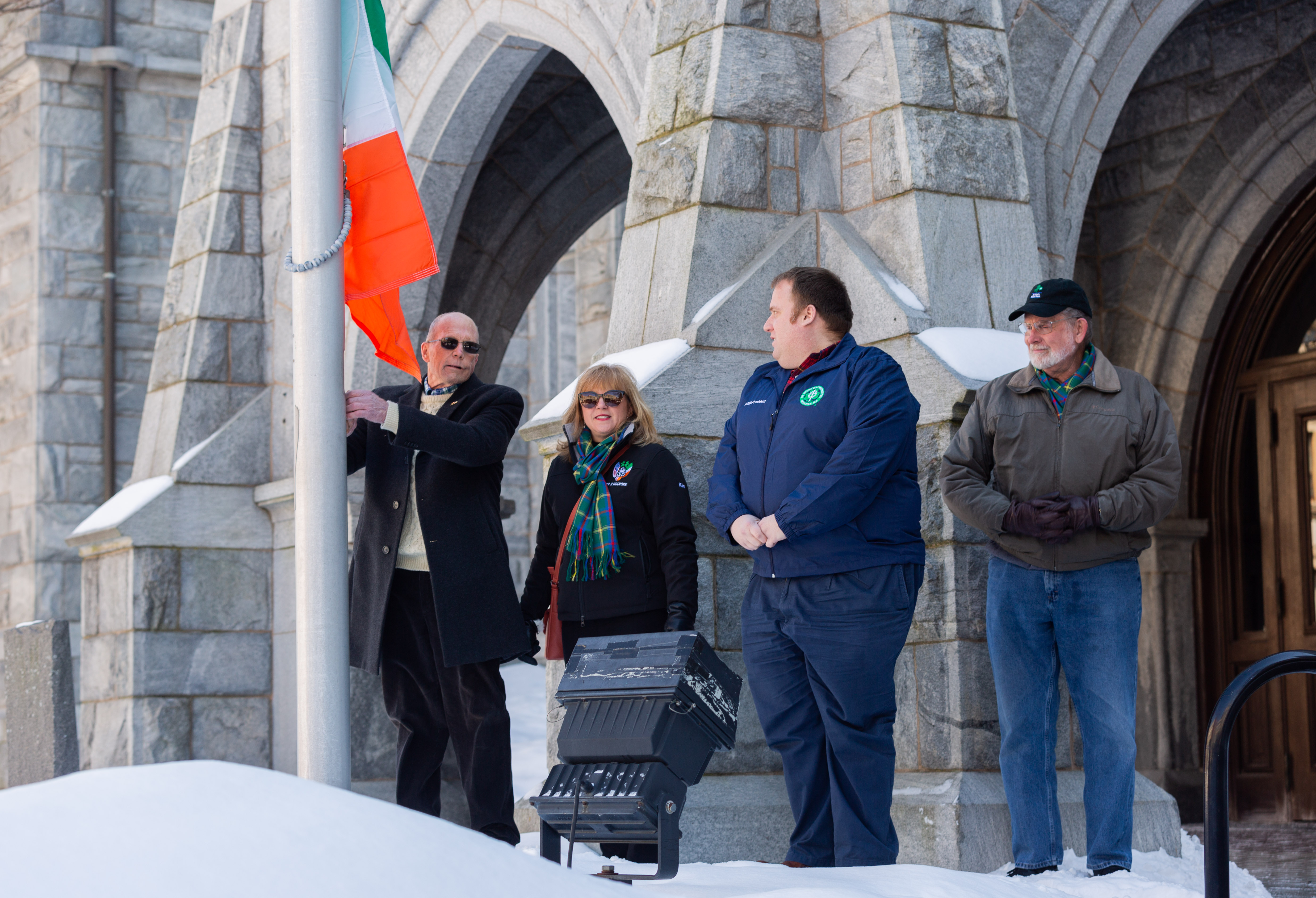 Holyoke Irish flag raising at Holyoke City Hall - masslive.com