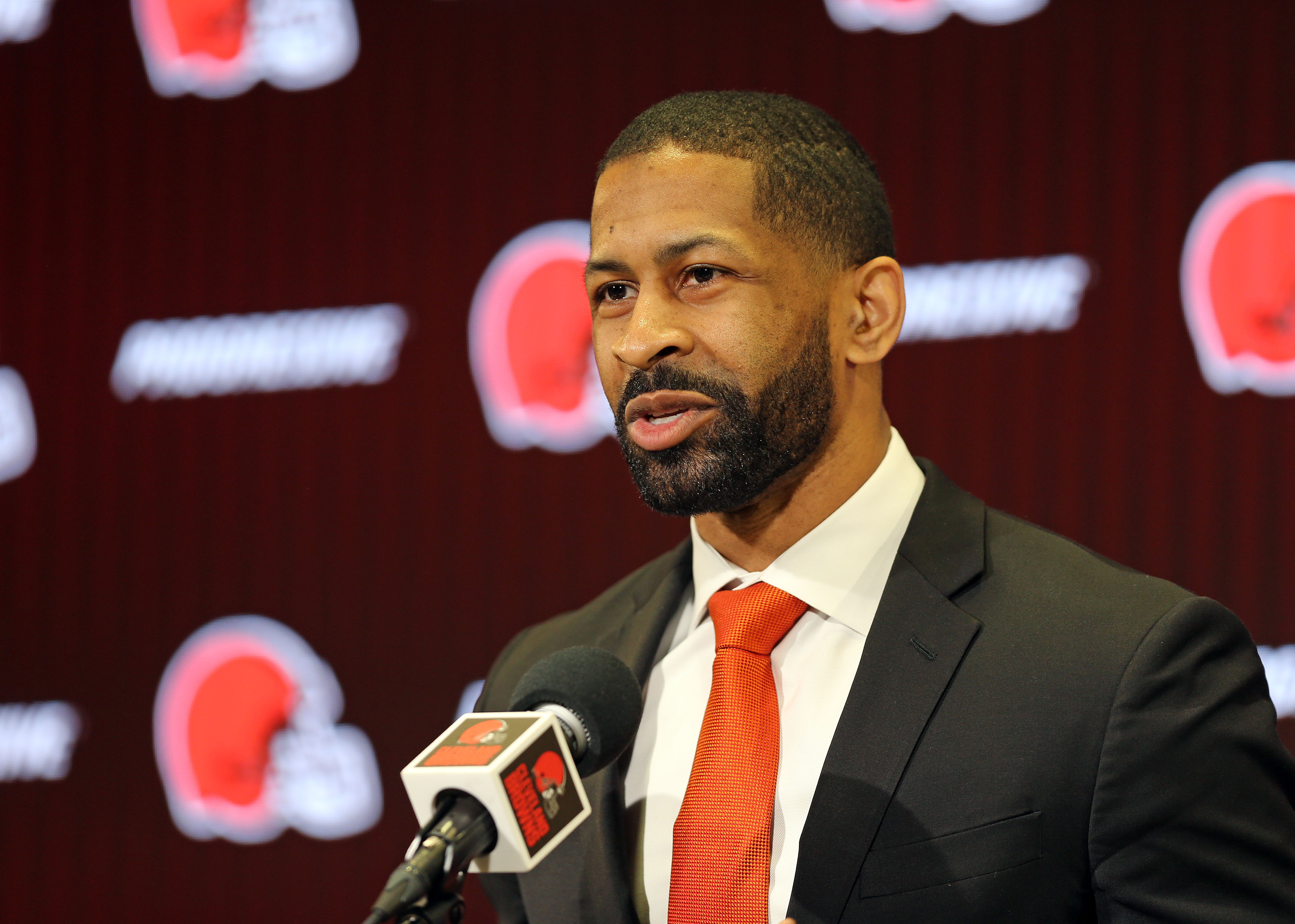 Cleveland Browns introduce Andrew Berry as new general manager ...