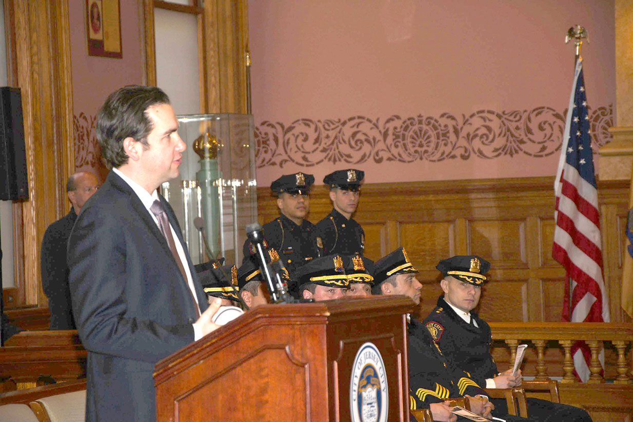9 new police officers sworn in by Jersey City, March 5, 2019 - nj.com