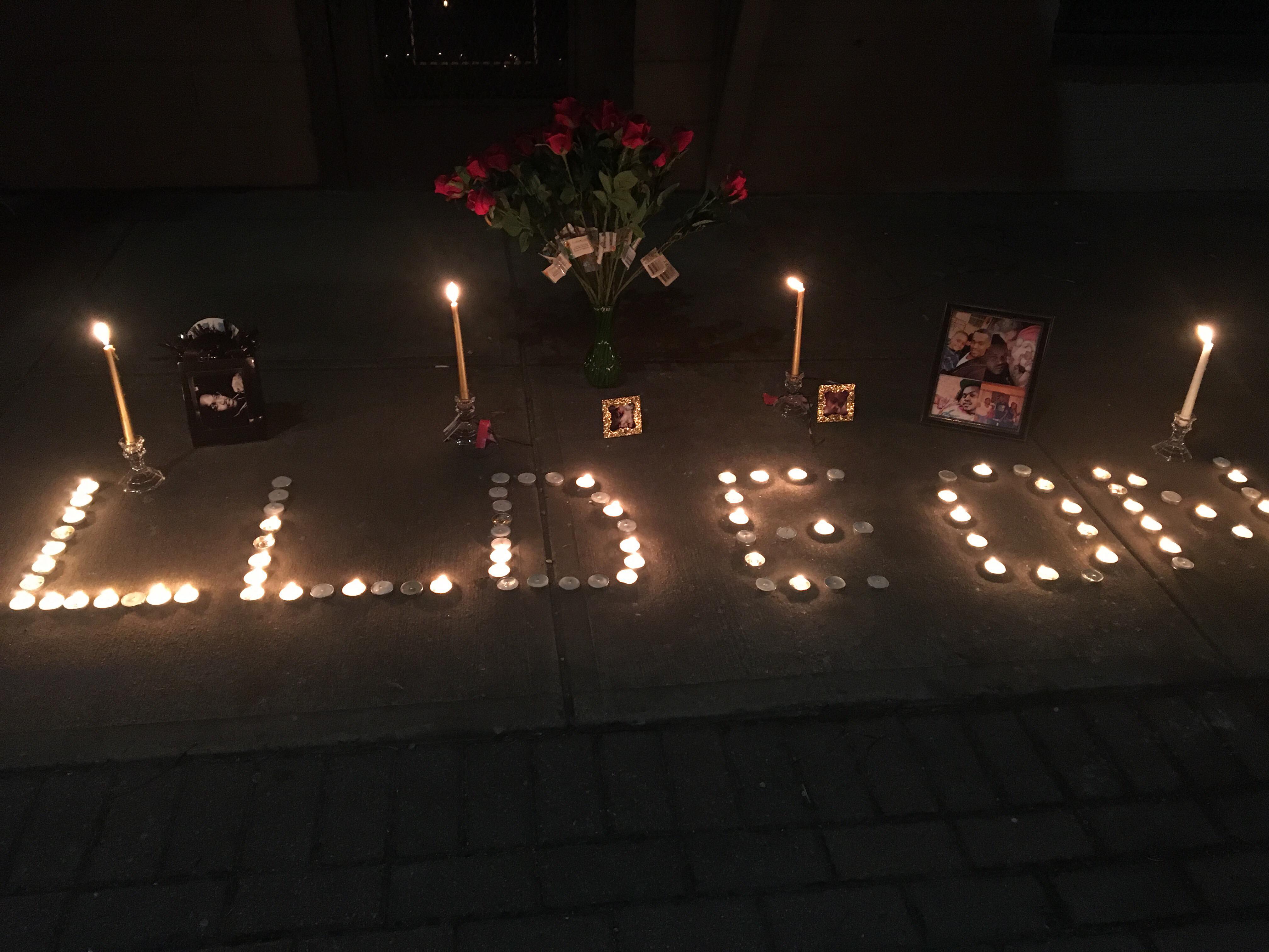 Vigil for LaQuintin Deon Wright - al.com