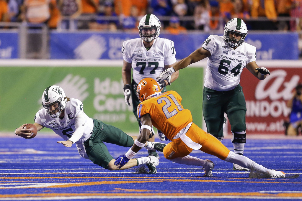 Portland State football at Boise State Broncos, 09/14/19 - oregonlive.com