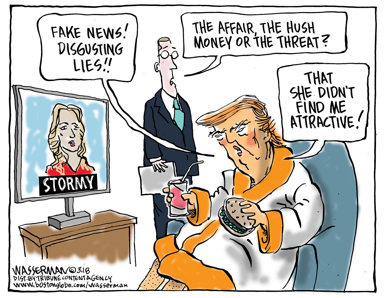 2018 editorial cartoon year in review: President Trump unbound ...