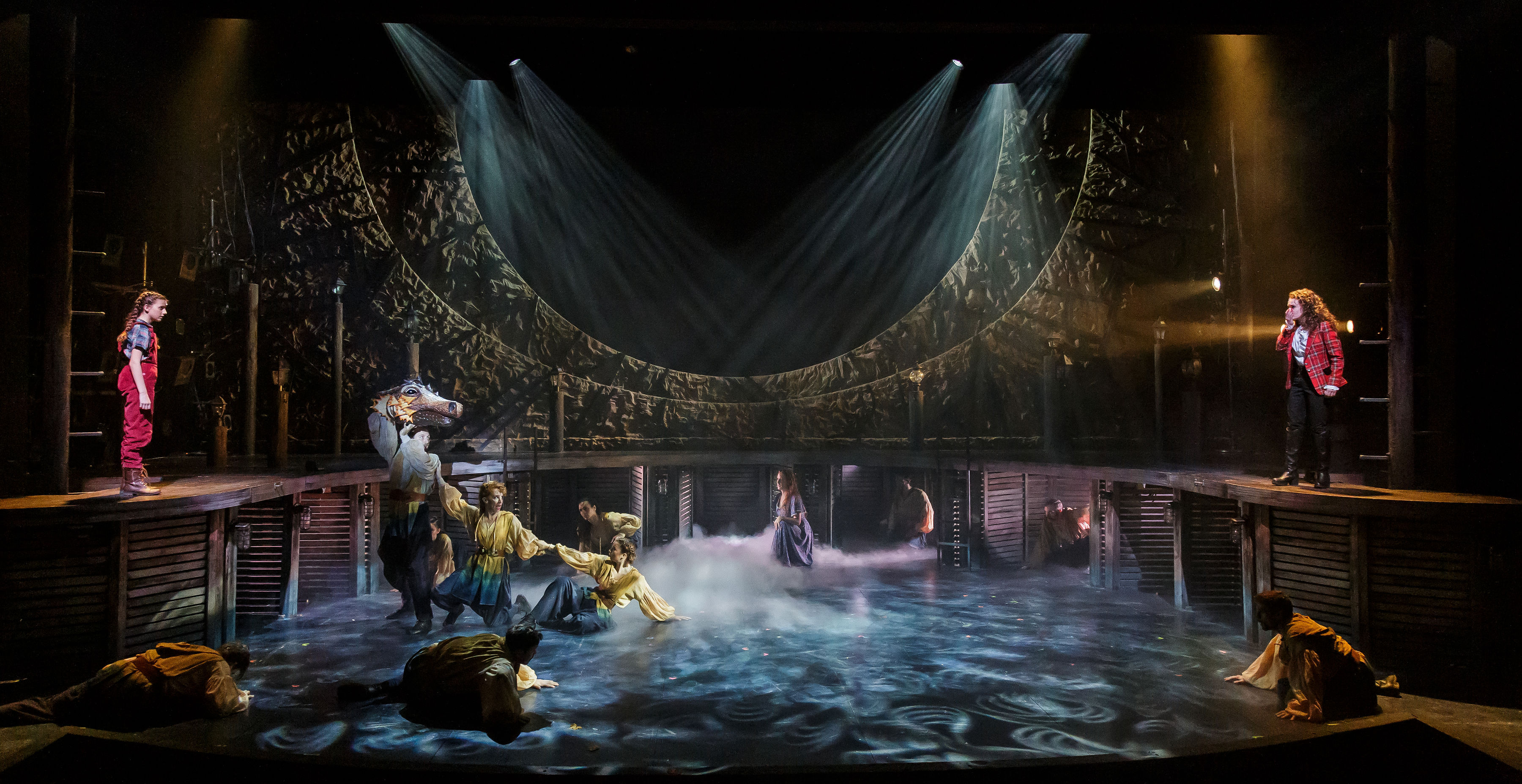 Scenes from 'Loch Ness, A New Musical' at Merry-Go-Round Theatre ...