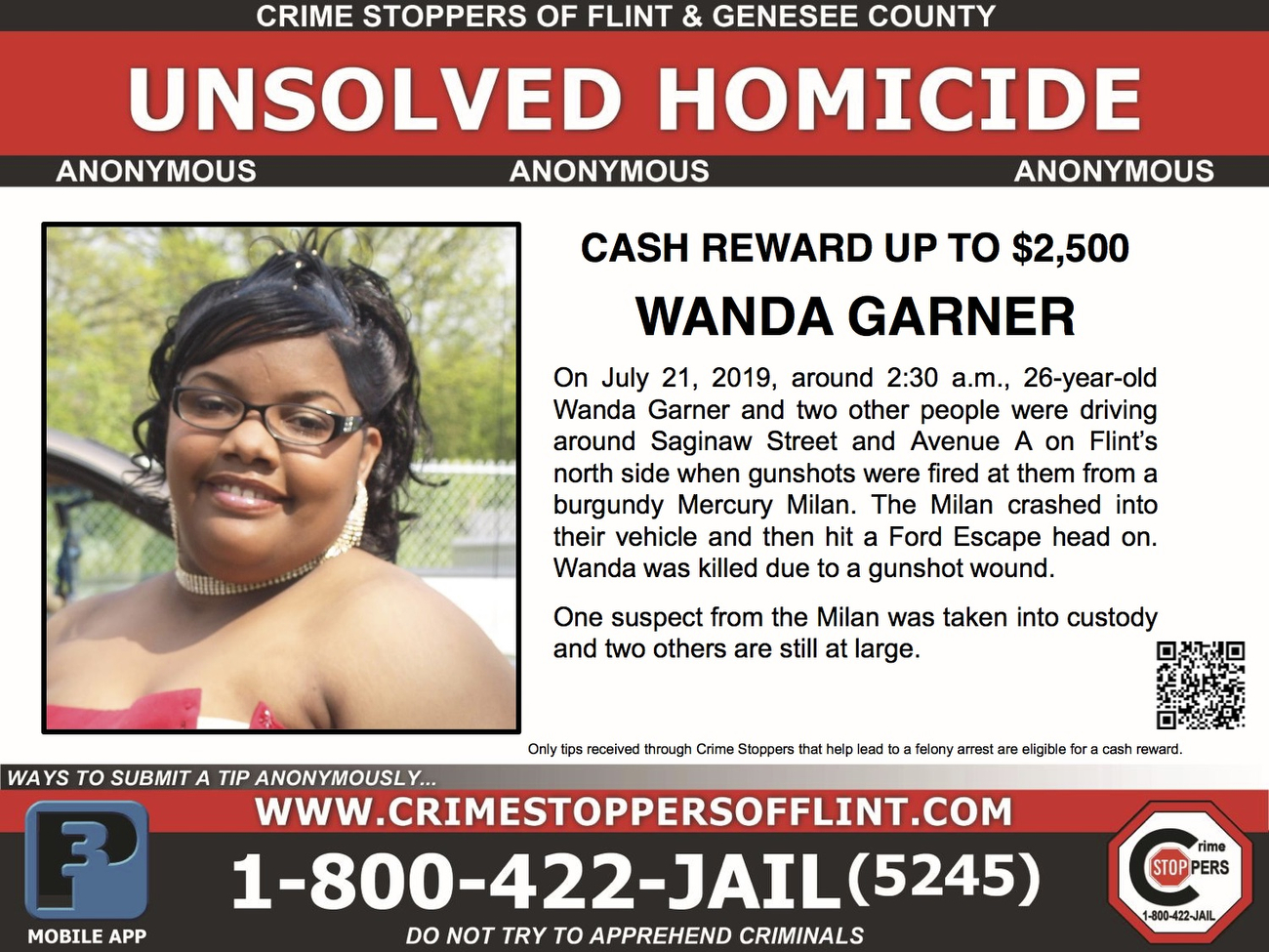 Crime Stoppers ask for help in unsolved murder case of Wanda Garner ...