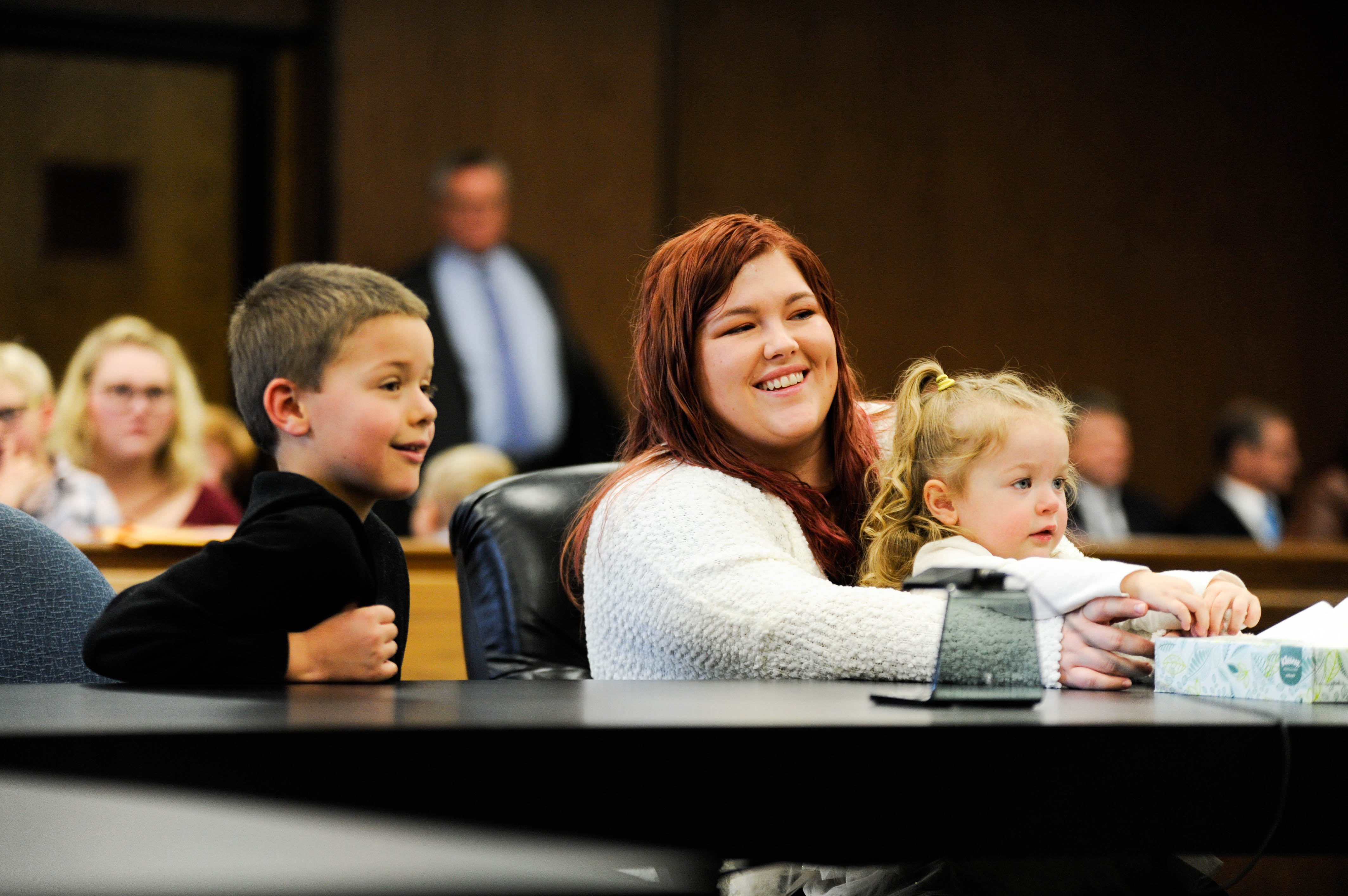 Adoption day at the Jackson County Courthouse - mlive.com
