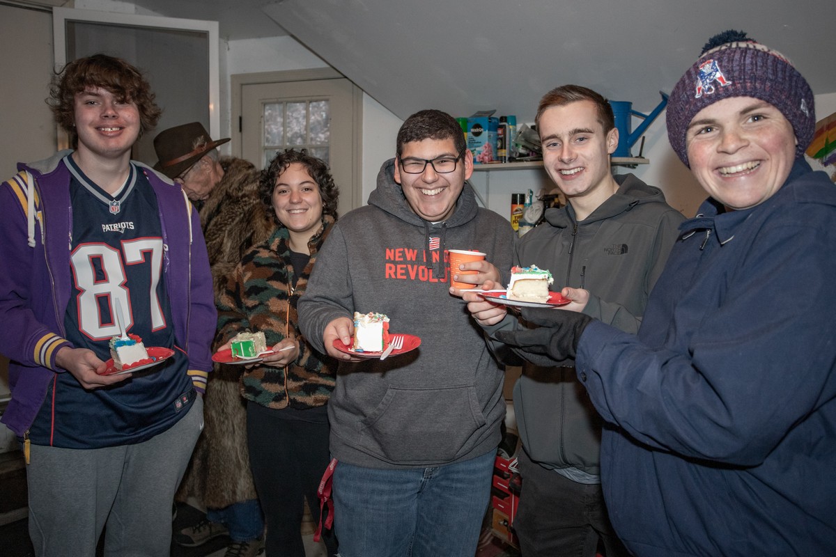 Wish Celebration Tailgate party for 18-year-old Harrison Larson of ...