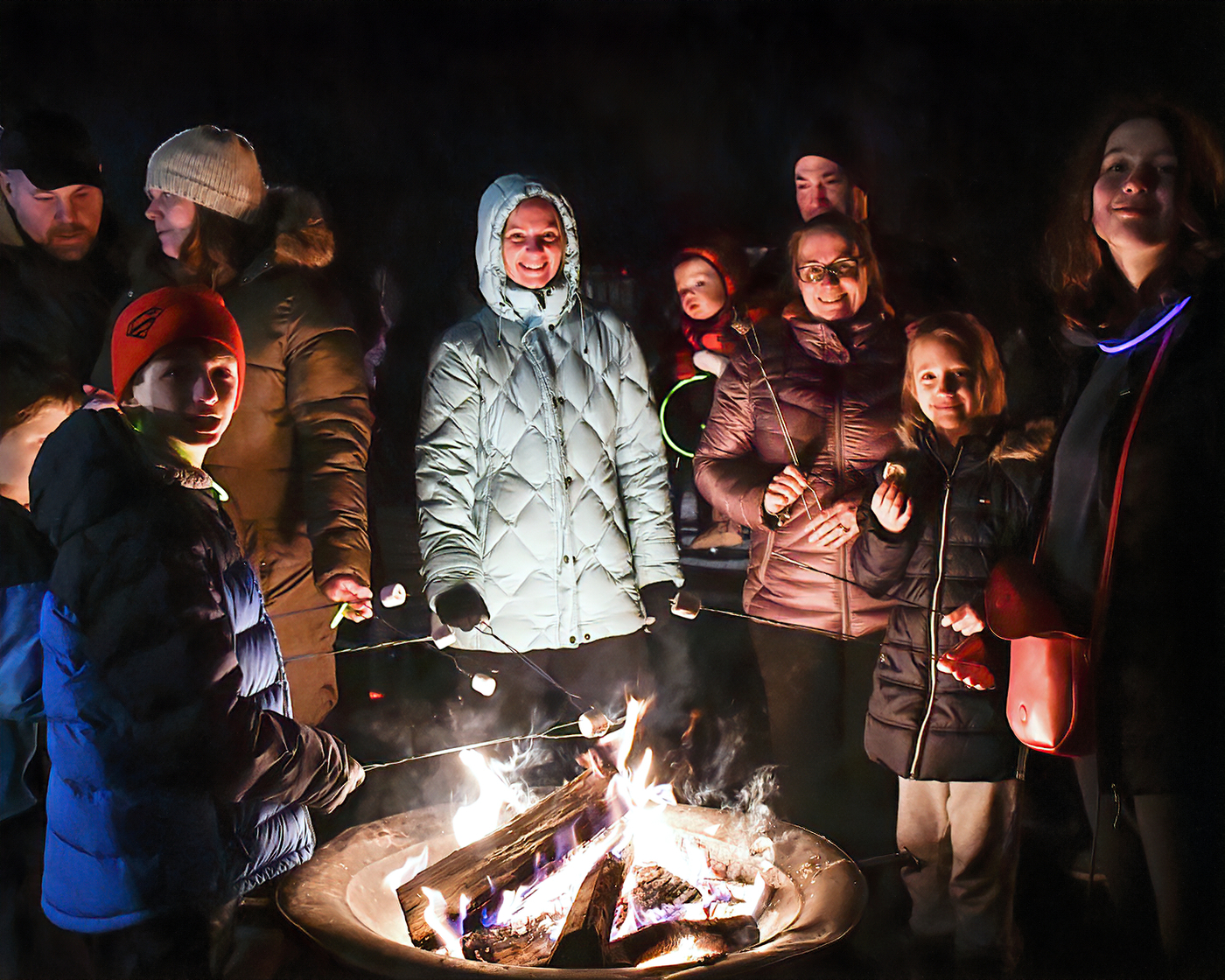 The 12th Annual Clinton Yuletide Bonfire in Clinton, NJ on 2-1-2020 ...