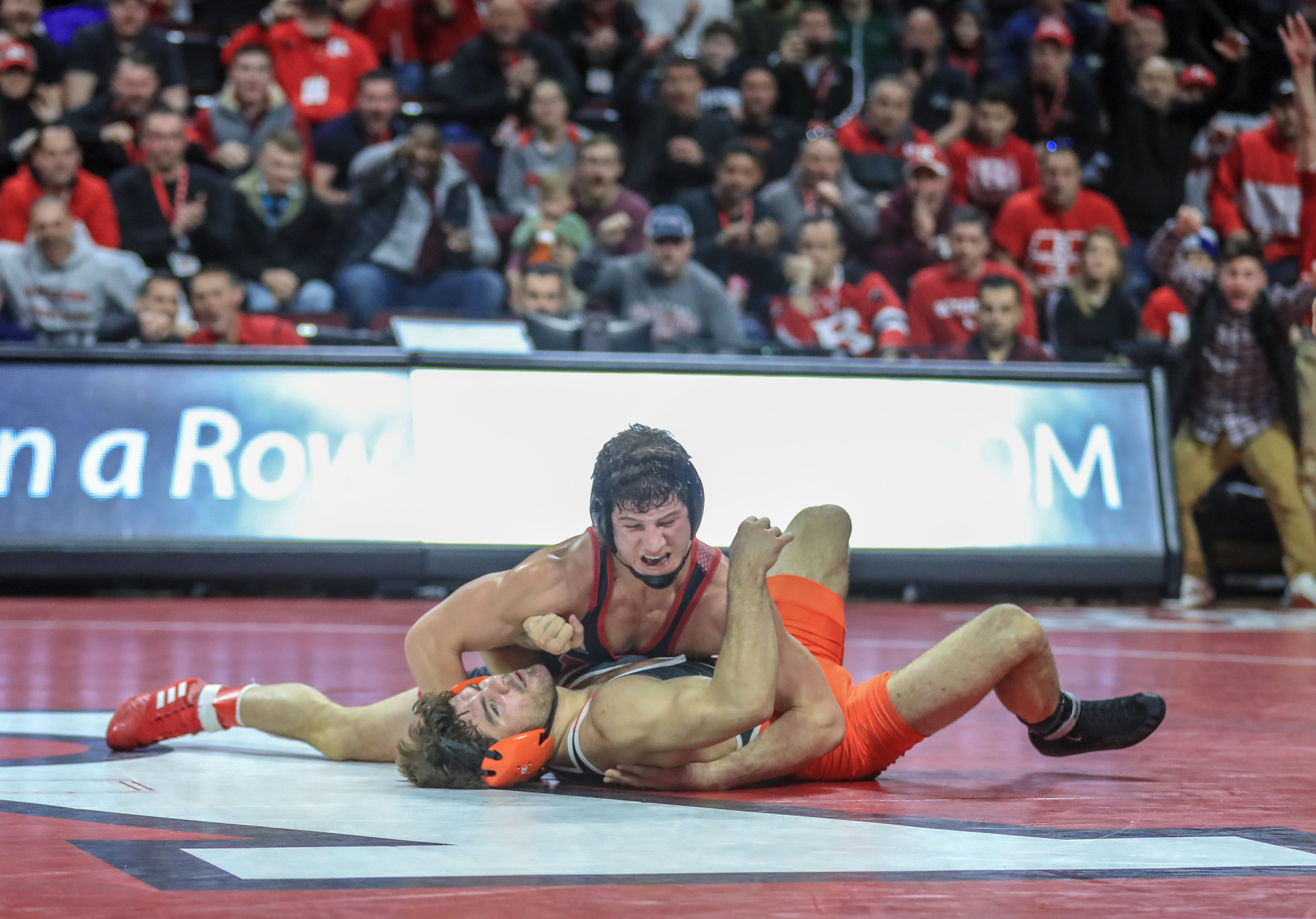 Rutgers Anthony Ashnault knocks off No. 1 Matthew Kolodzik of Princeton ...
