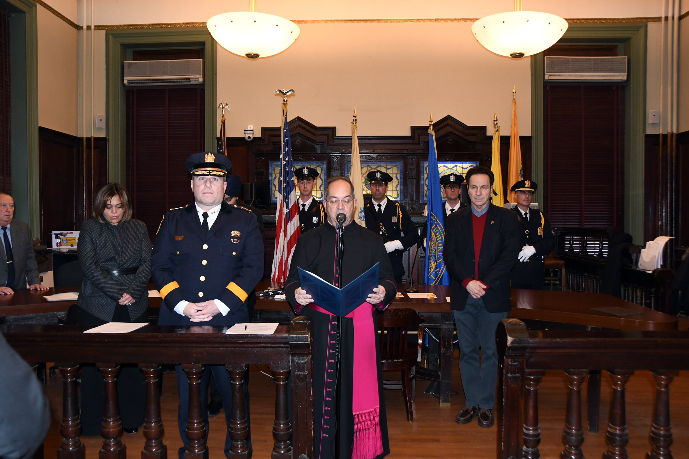 Hoboken police promotion/swearing-in ceremony, Dec. 19, 2019 - nj.com
