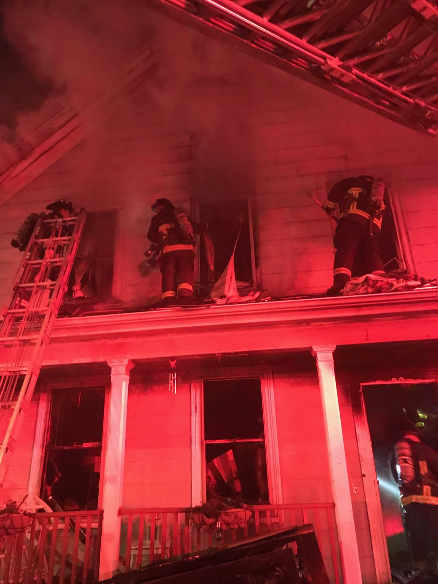 Boston firefighters battle Dorchester fire - masslive.com