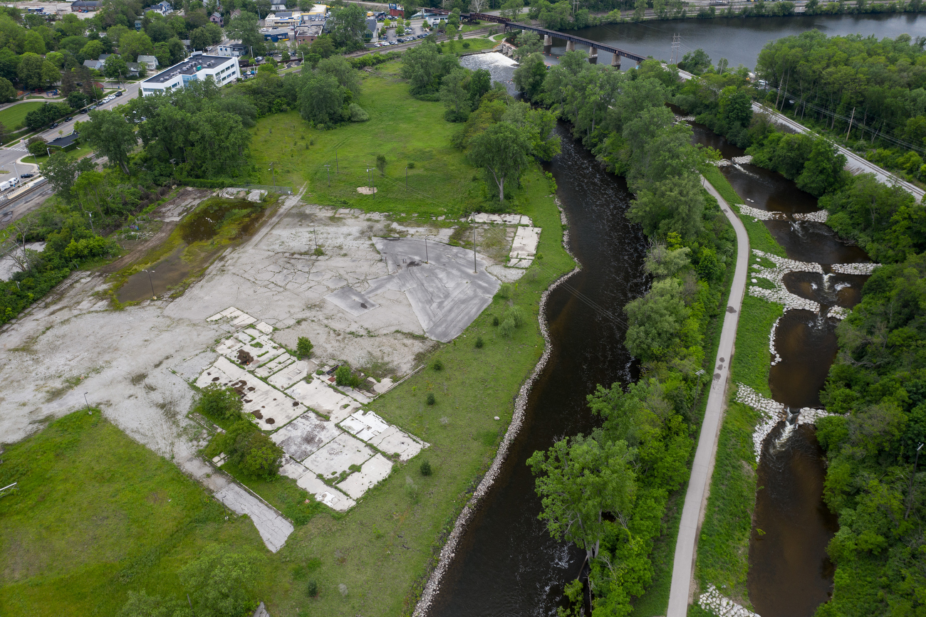 Major redevelopment planned for vacant DTE site on Huron River - mlive.com