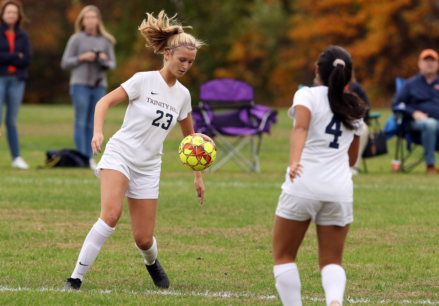 Girls soccer: Trinity Hall at Holy Cross. Oct. 28, 2019 - nj.com
