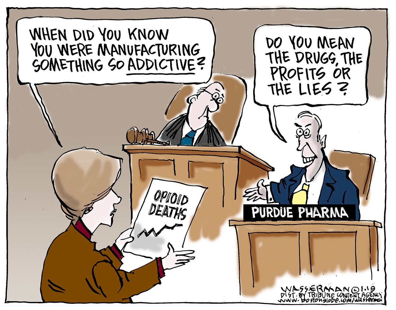 Editorial cartoons for Jan. 27, 2019 - syracuse.com
