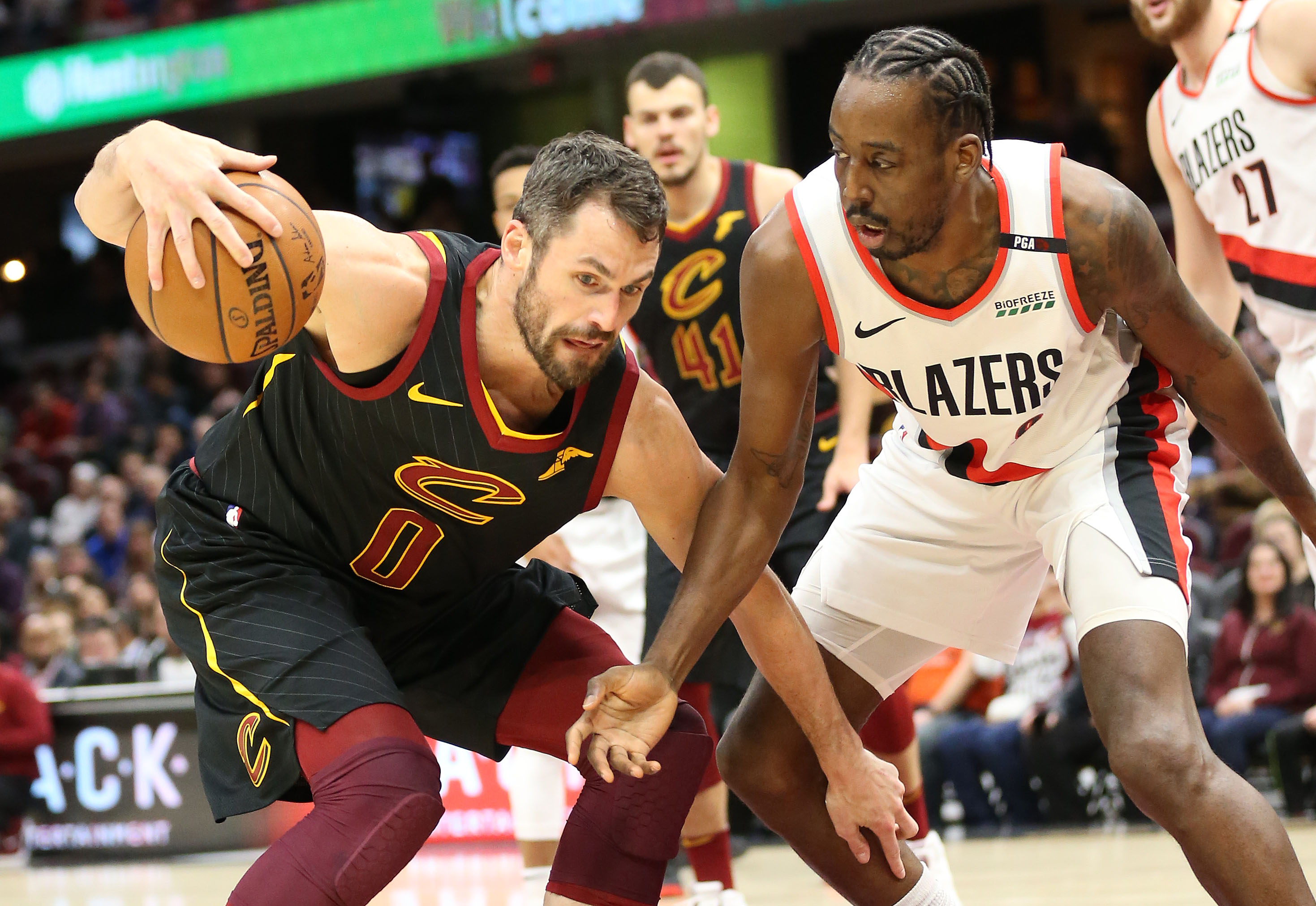 Cleveland Cavaliers vs. Portland Trail Blazers, February 25, 2019 ...