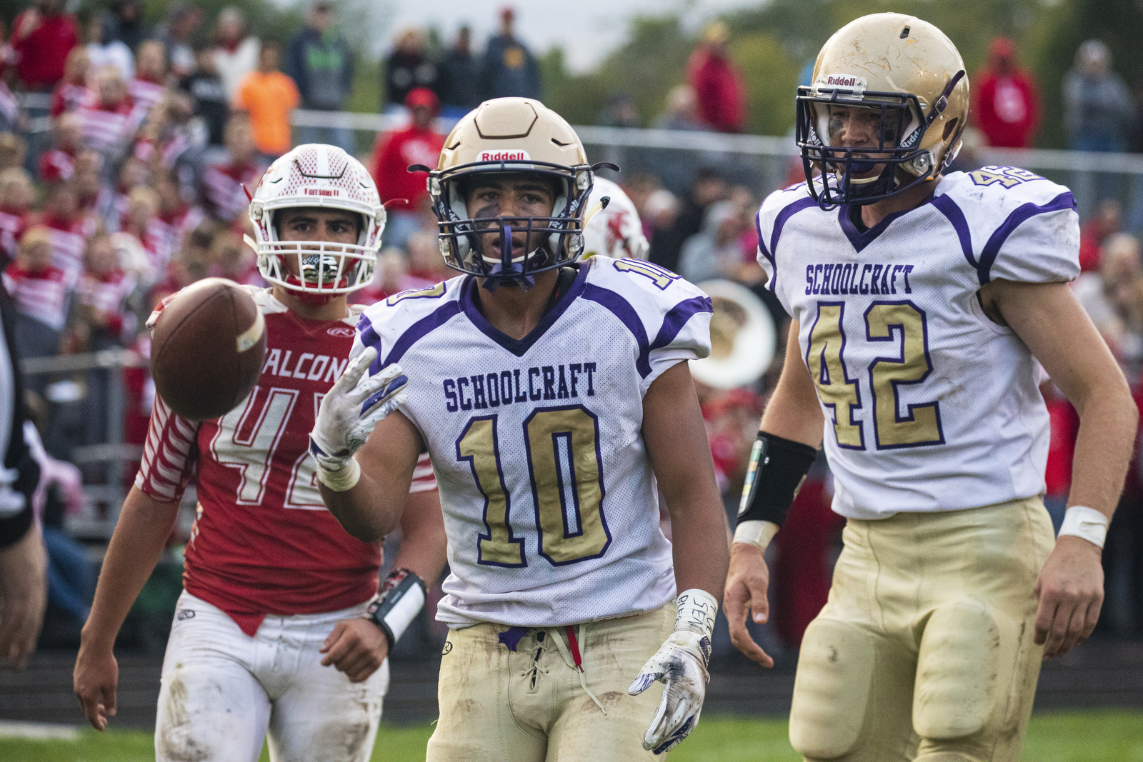 Kobe Clark's journey to record-setting Schoolcraft running back - mlive.com