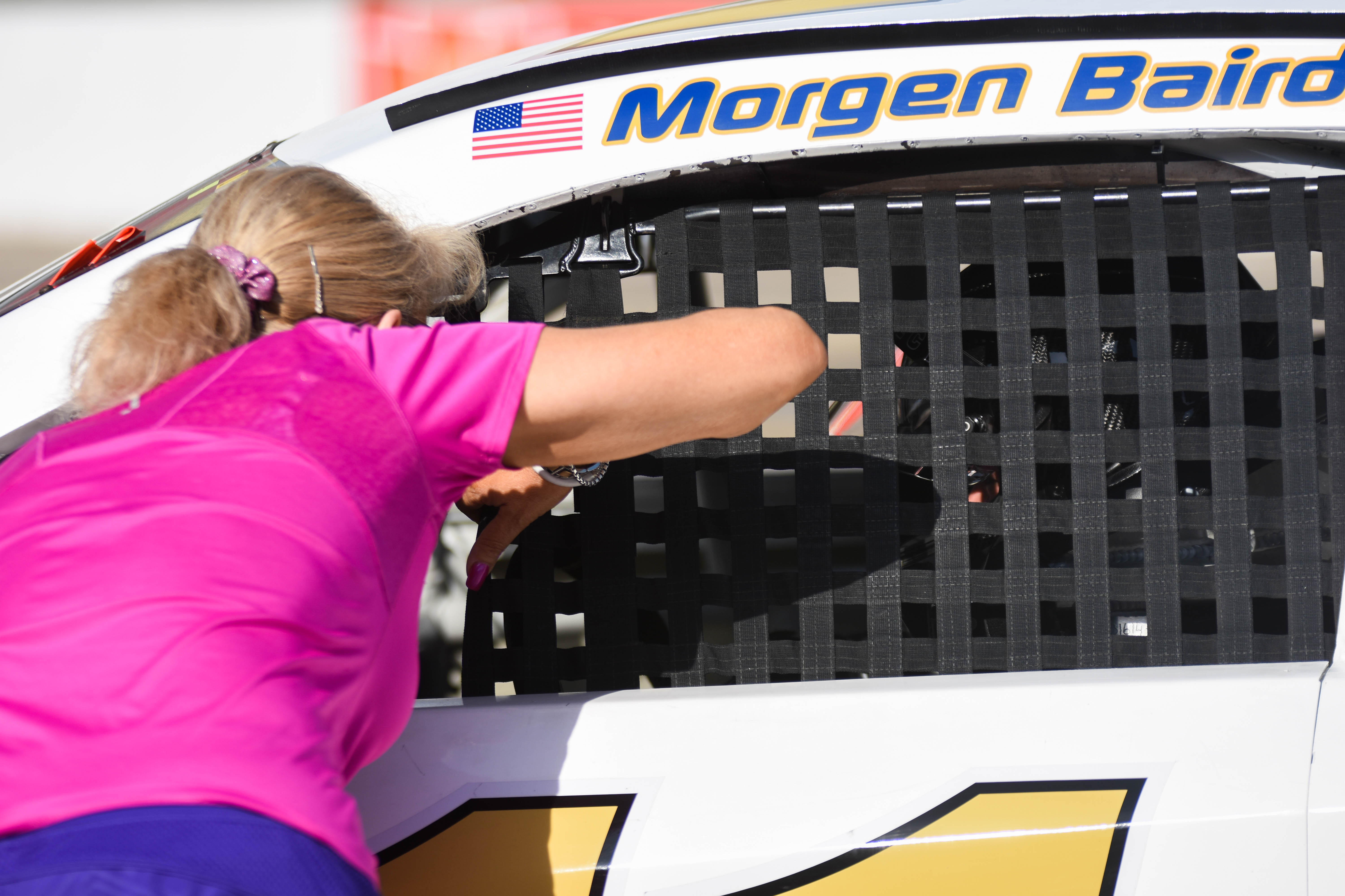 Grass Lake's Morgen Baird day competing at the Michigan International ...