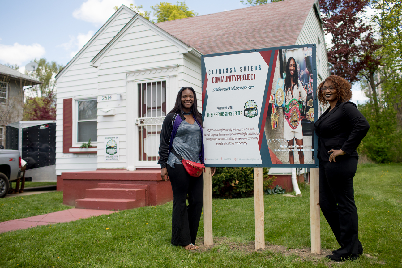 Claressa Shields announces new community project at centennial ...