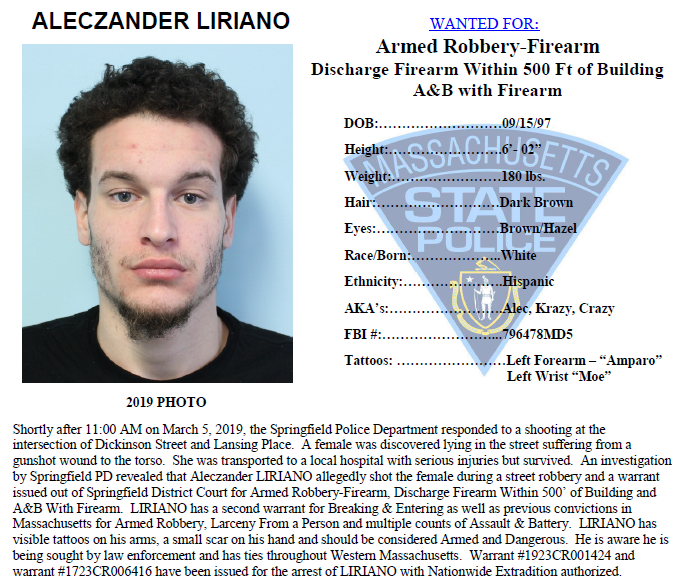 2 Springfield men added to State Police Most Wanted List - masslive.com