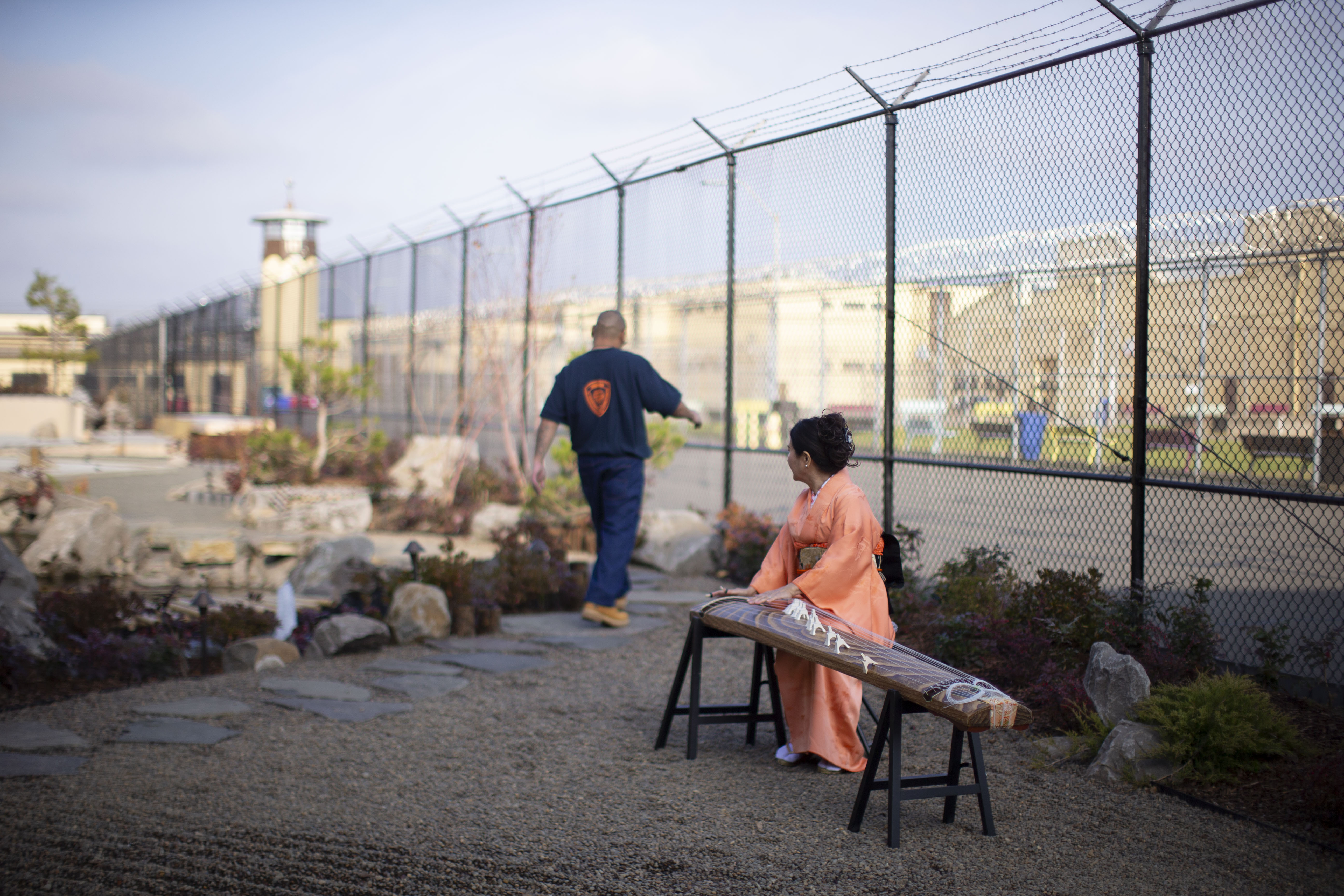 Oregon State Penitentiary healing garden - oregonlive.com