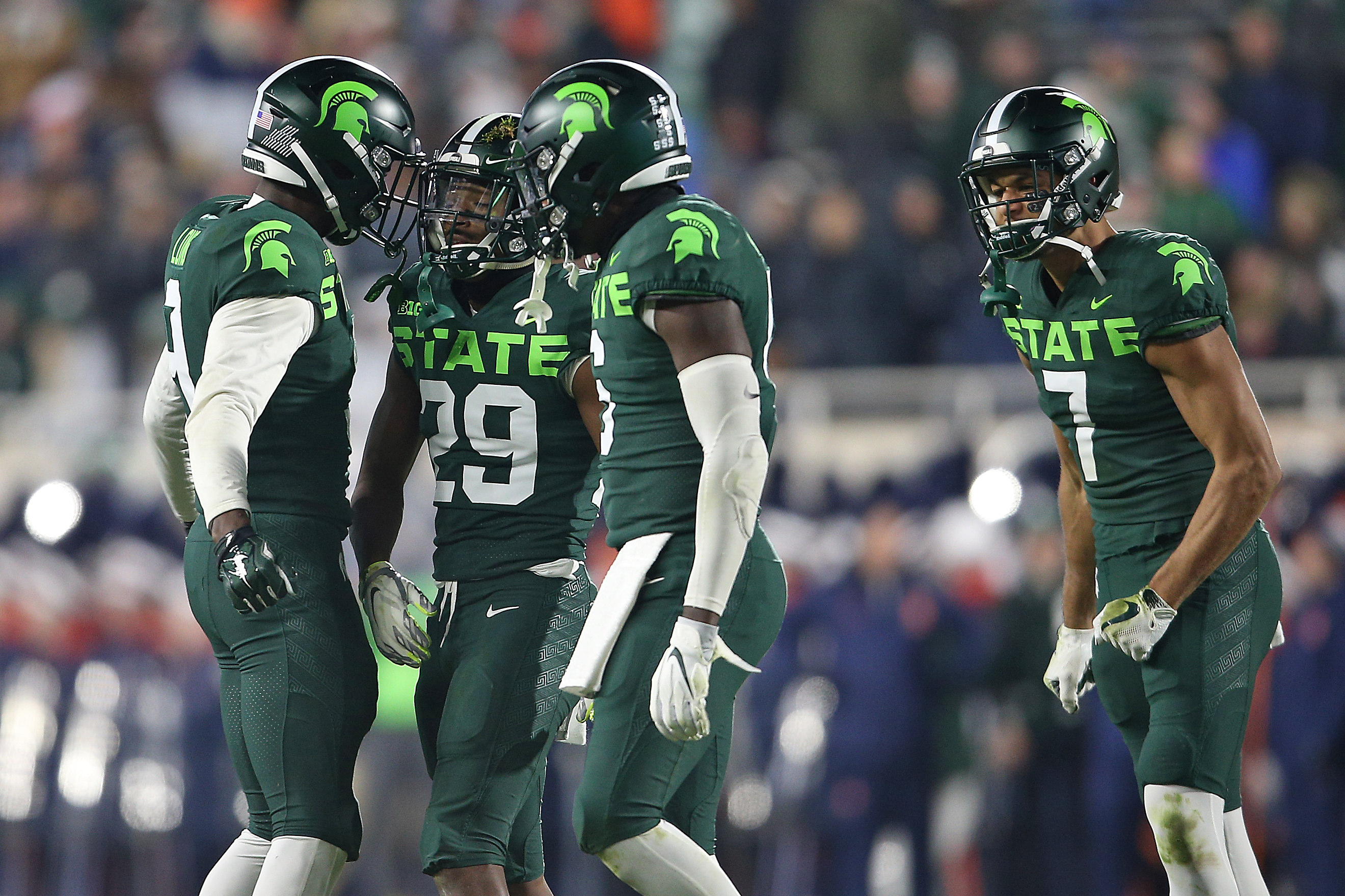 College football: Michigan State vs. Illinois - November 9, 2019 ...