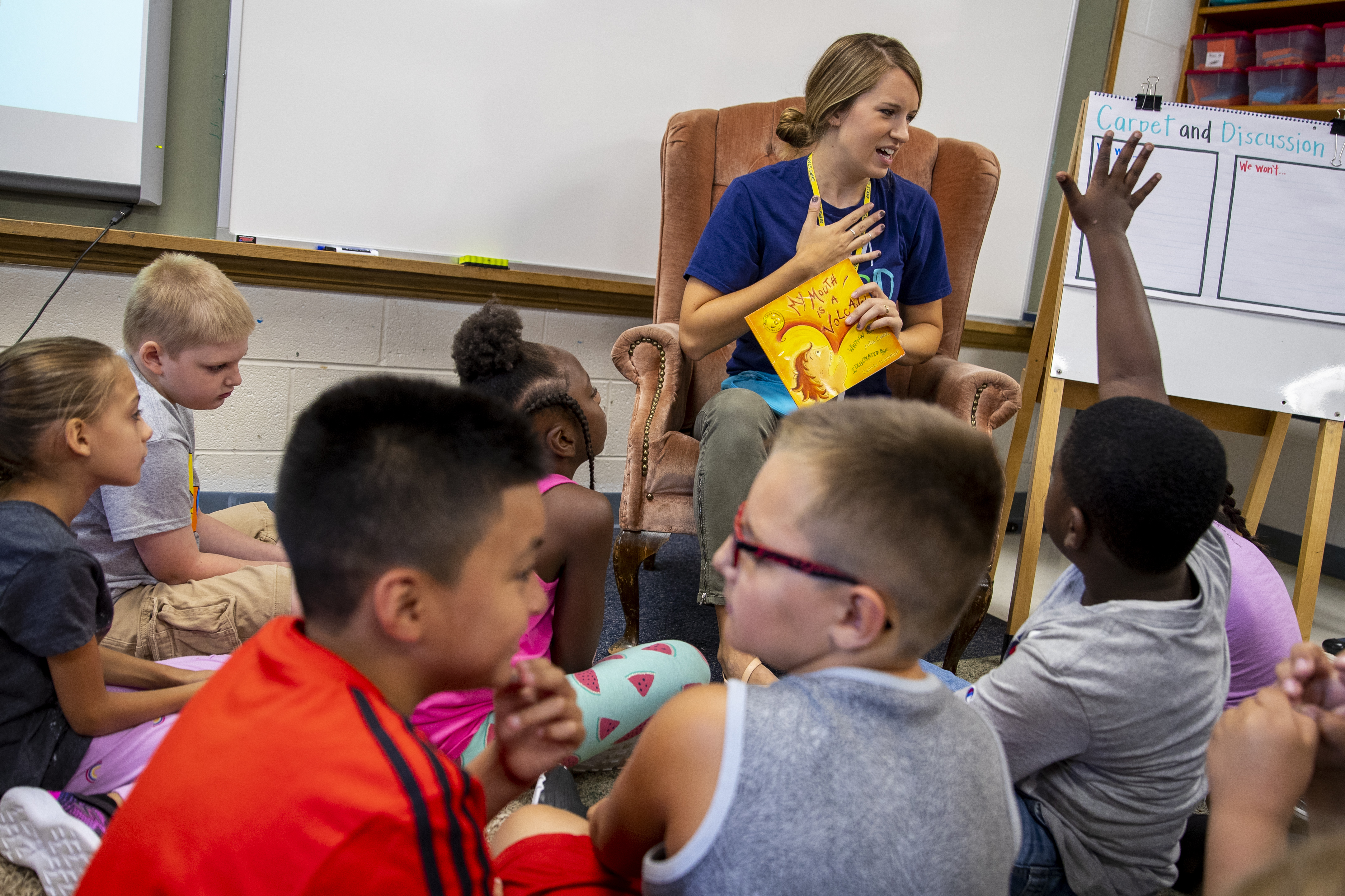 First day of school for North Godwin Elementary - mlive.com