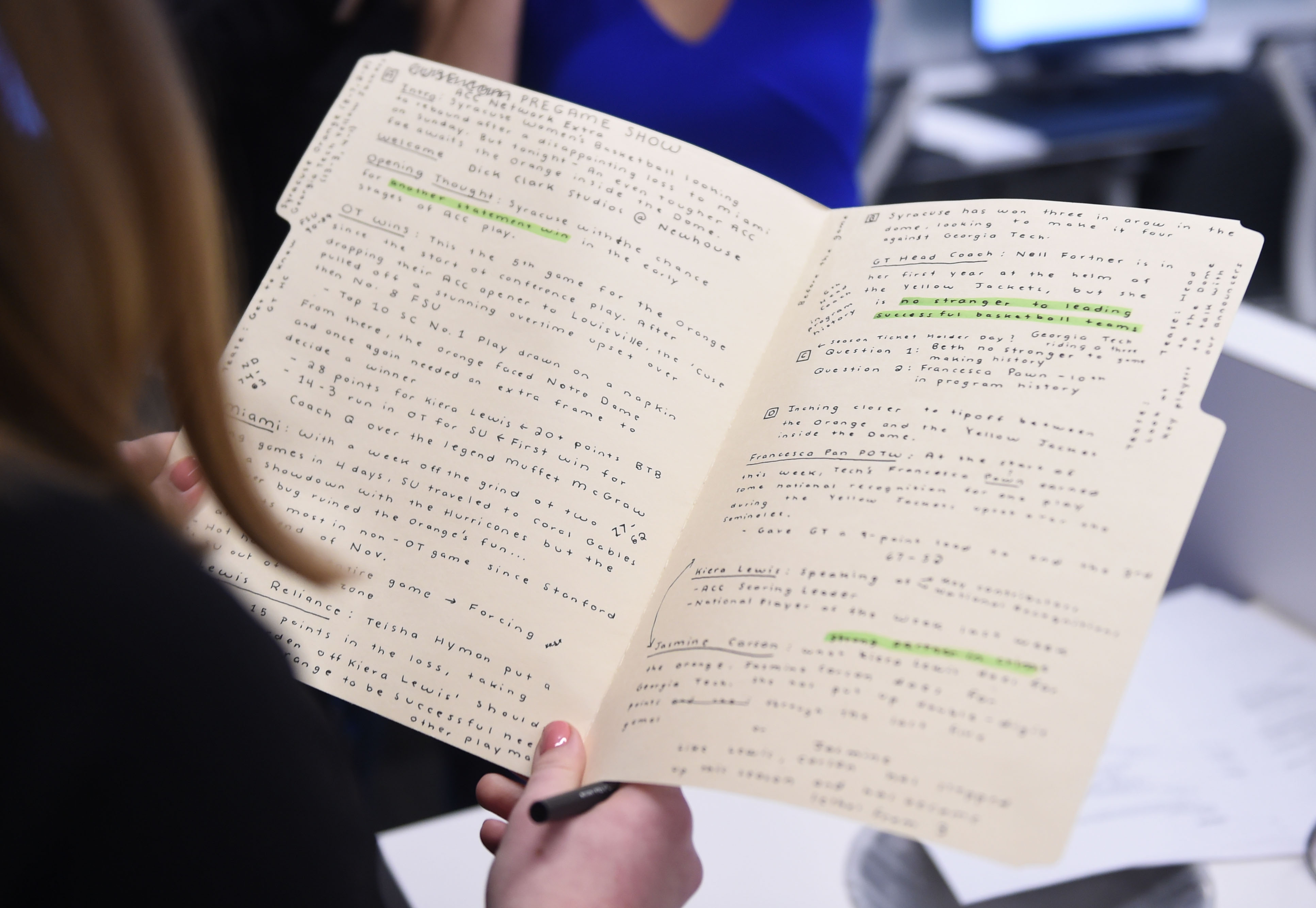 Women led ACCNX broadcast team for Syracuse Women's basketball vs ...