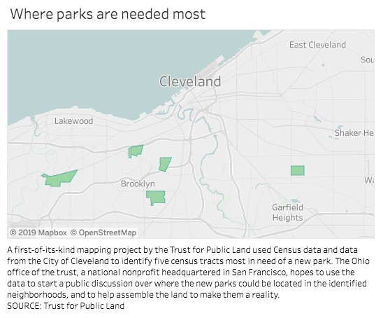 Trust for Public Land highlights 5 Cleveland neighborhoods that most ...