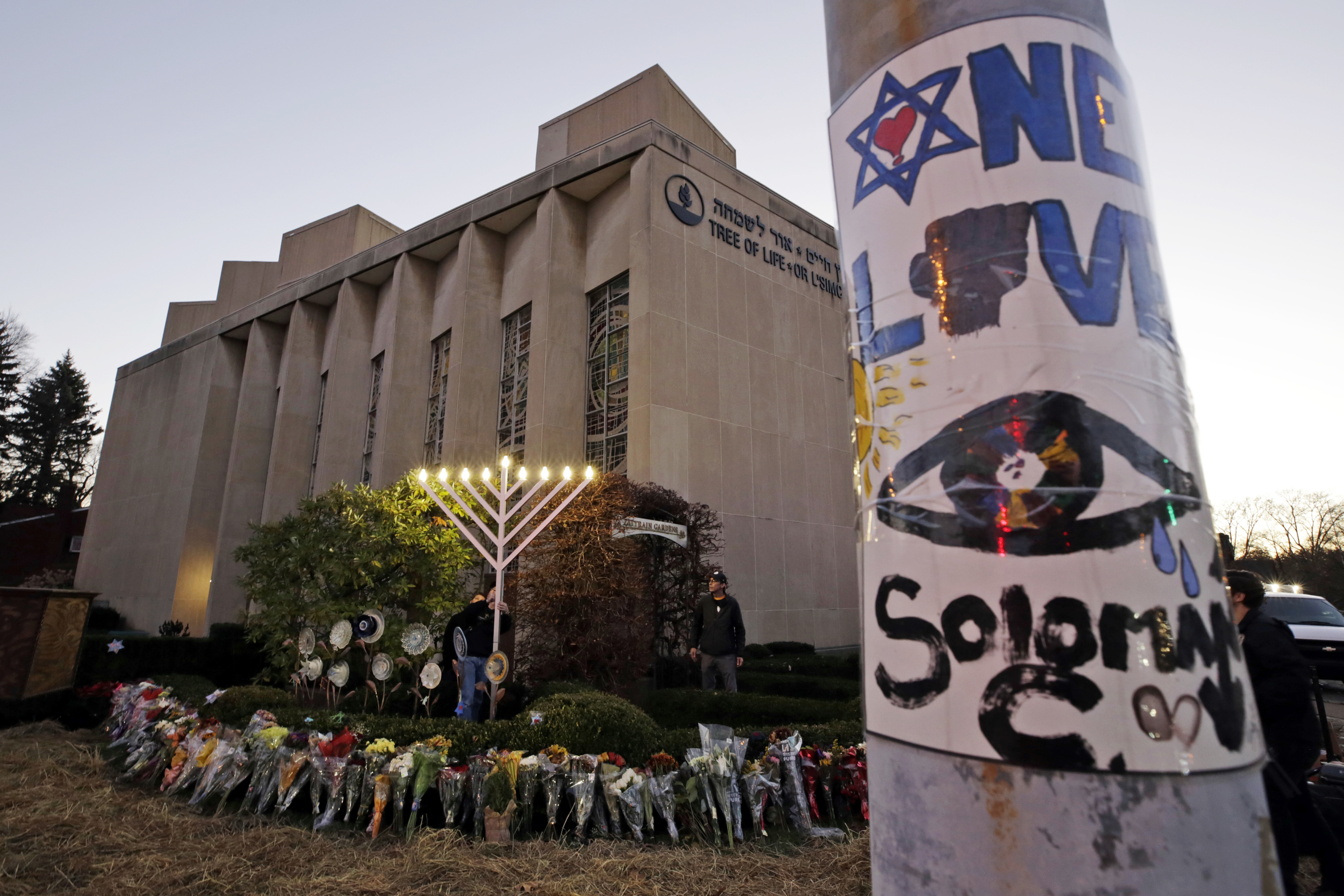 Hanukkah at Pittsburgh synagogue, site of mass shooting - pennlive.com