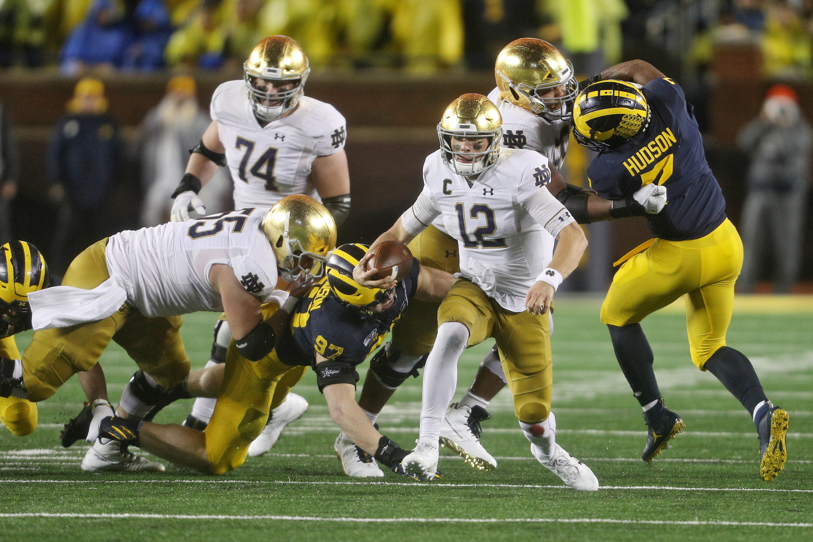 College football: Michigan vs. Notre Dame - October 26, 2019 - mlive.com