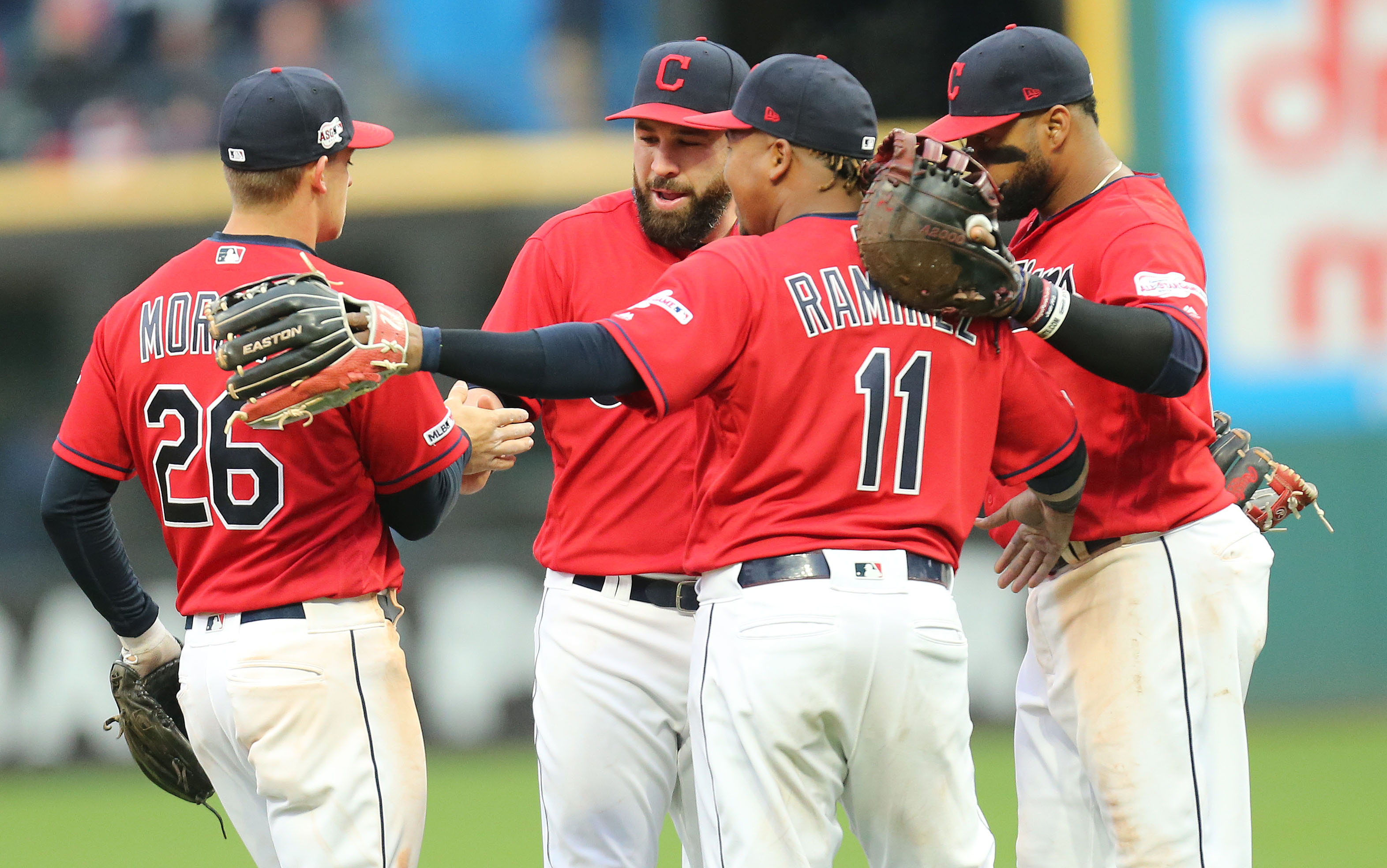 Cleveland Indians vs. Atlanta Braves, game 1, April 20, 2019 ...