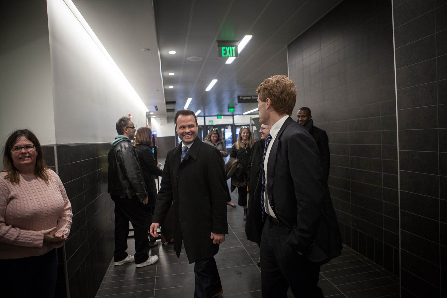 Congressman Joe Kennedy and State Sen. Eric Lesser event - masslive.com