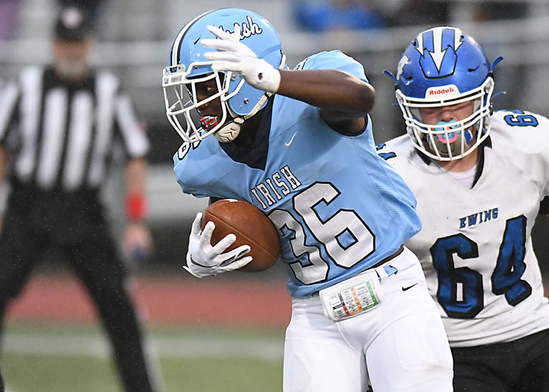 Notre Dame Football defeats Ewing 55-12 on 9/6/2019 - nj.com