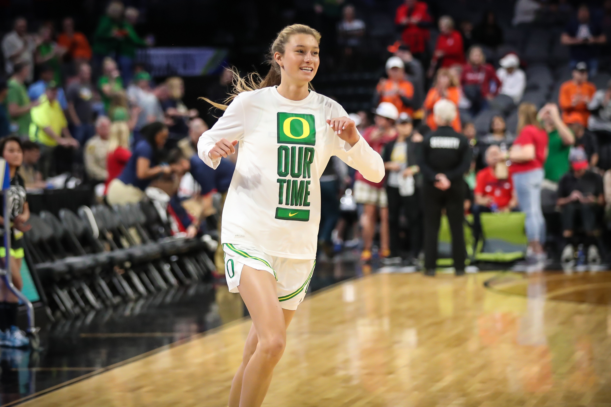 Oregon Ducks vs. Utah Utes at Pac-12 women's basketball tournament ...