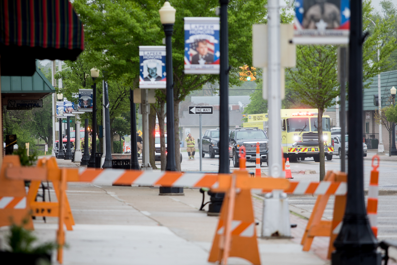 Lapeer Police investigate sewer lines for gasoline leak - mlive.com